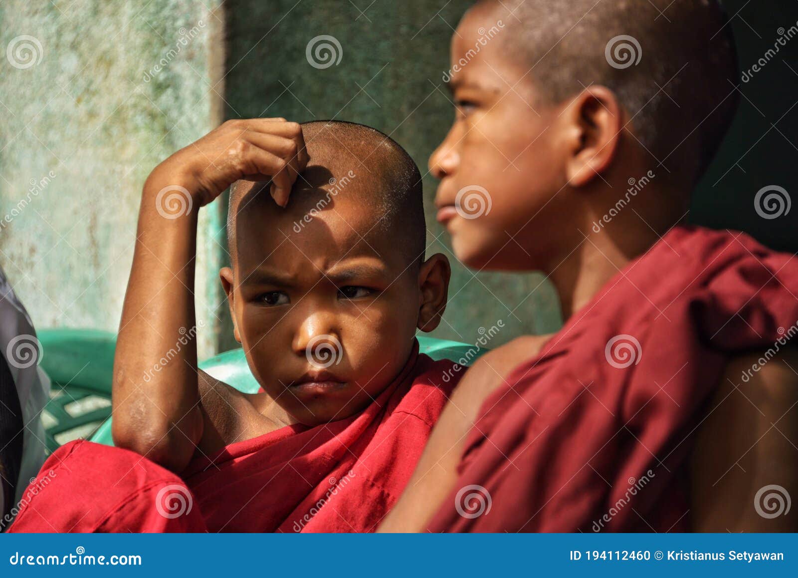 Little Monks editorial image. Image of culture, expression - 194112460
