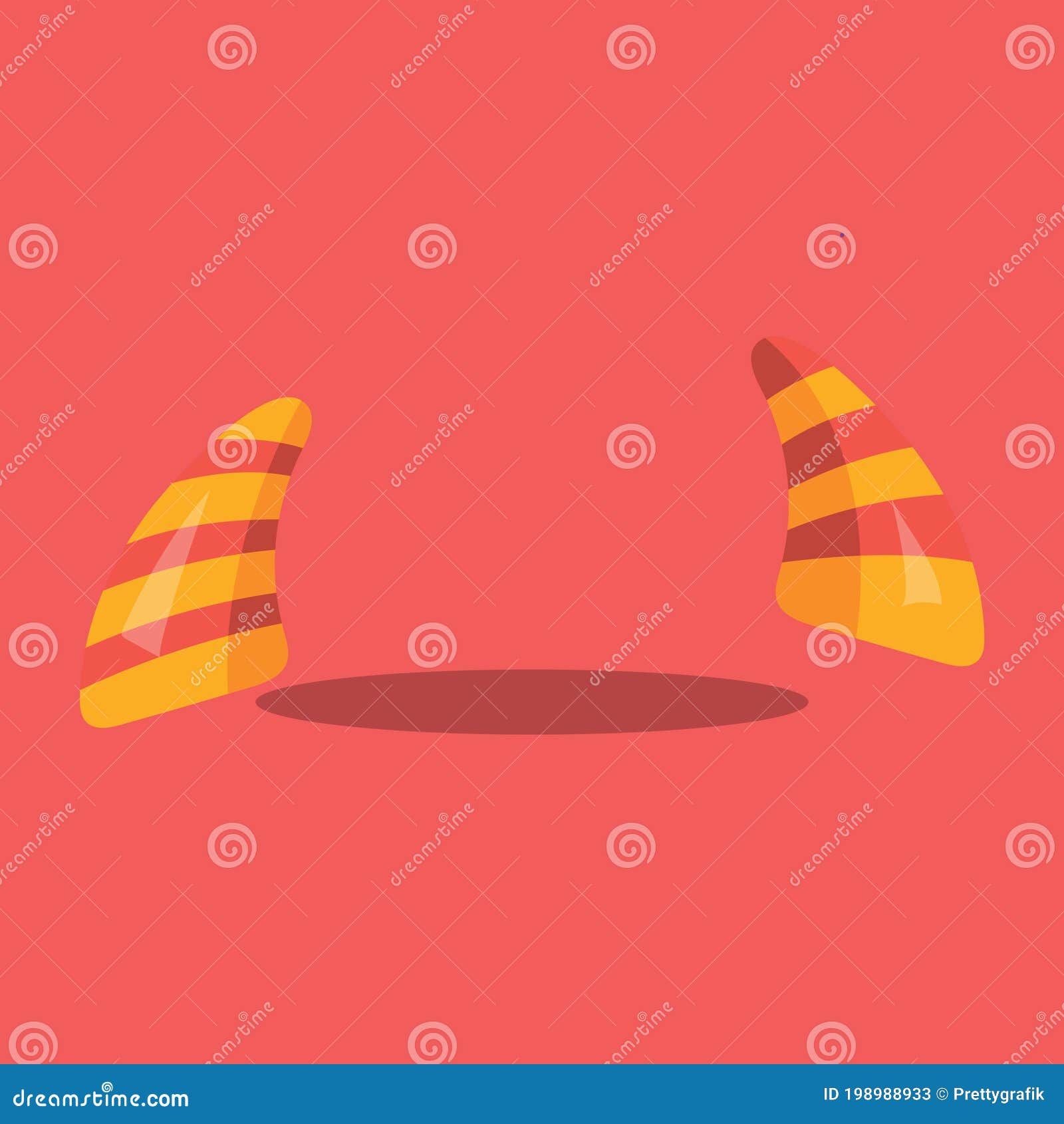 Little monster ear 26 stock vector. Illustration of cartoon - 198988933