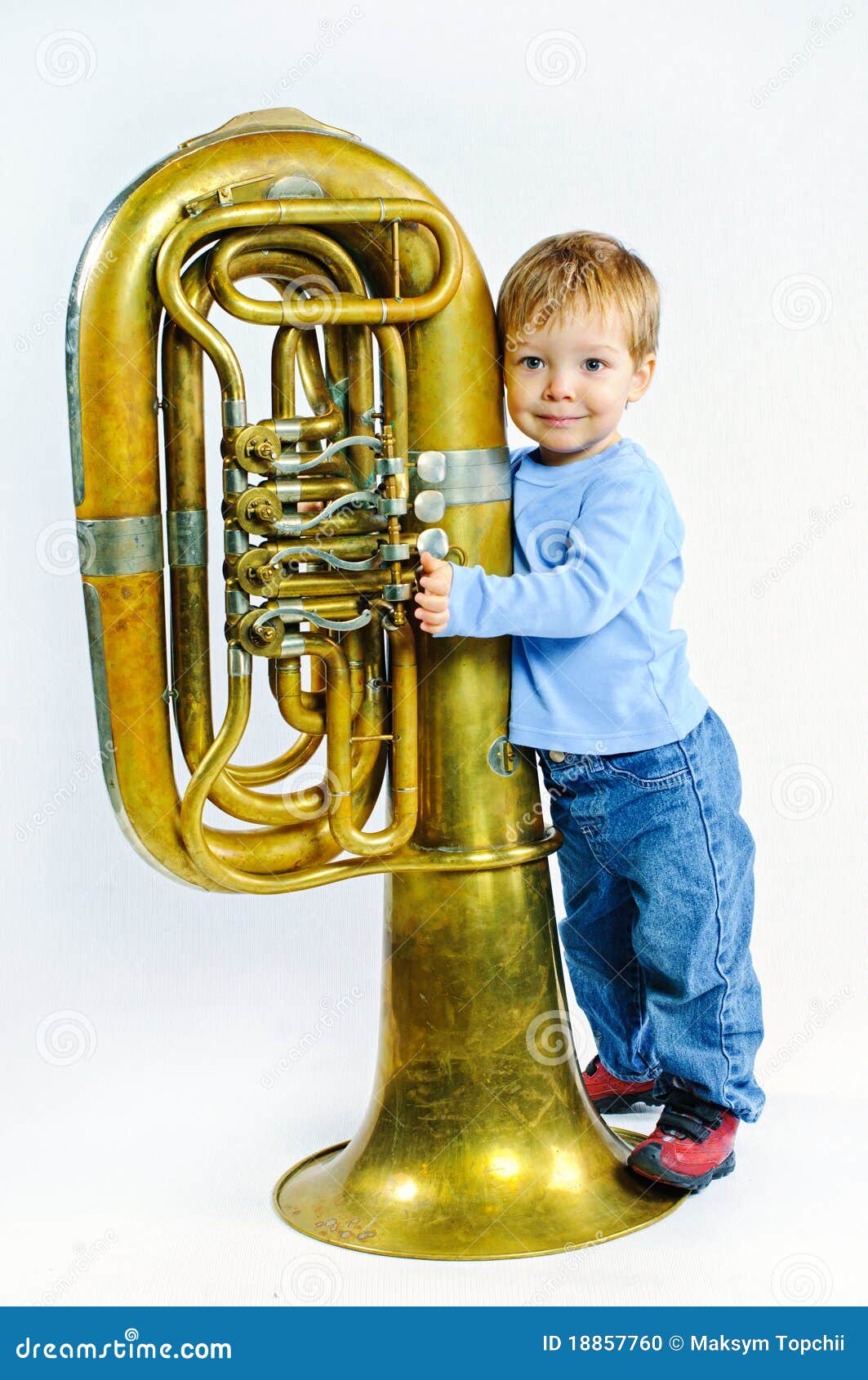 Little musician. stock photo. Image of light, musicians - 18857760