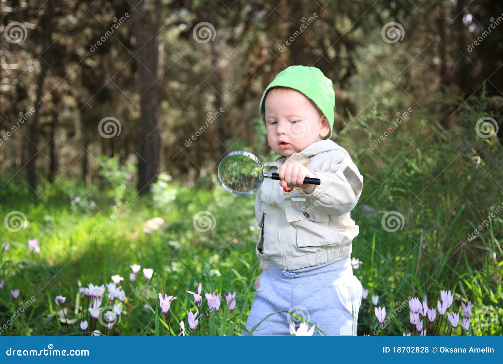 Little nerd stock photo. Image of forest, little, toddler - 18702828