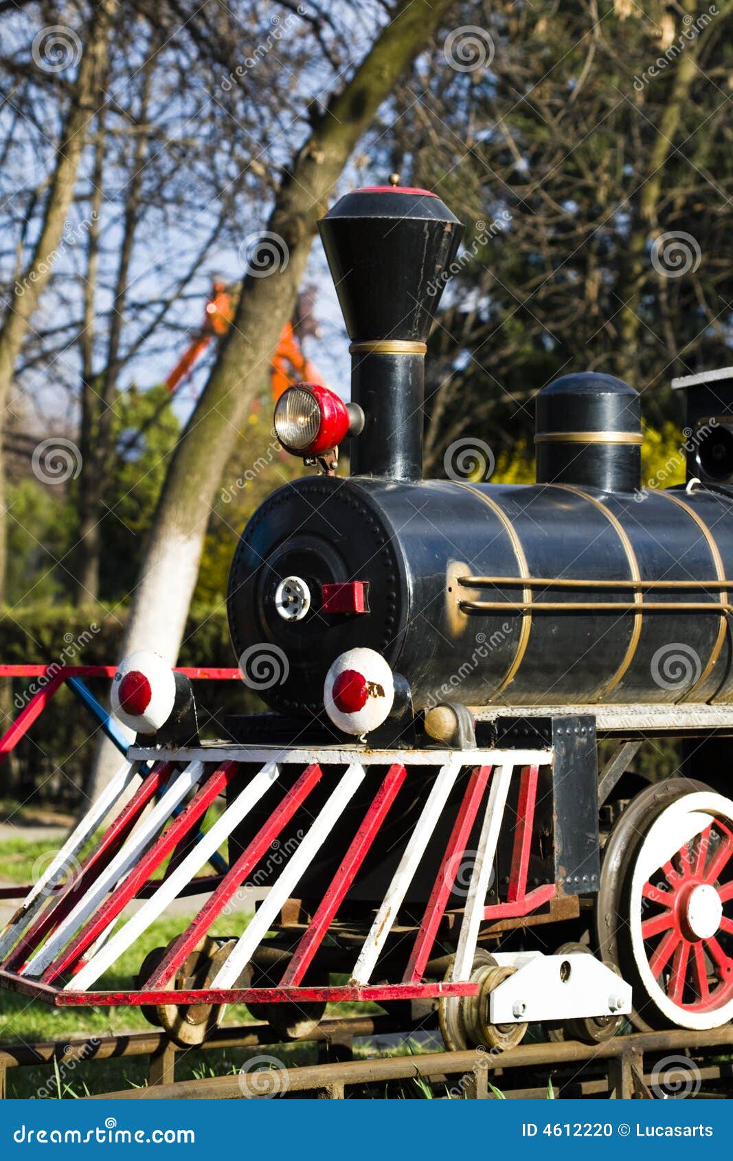 Little park train stock photo. Image of miniture, choo - 4612220