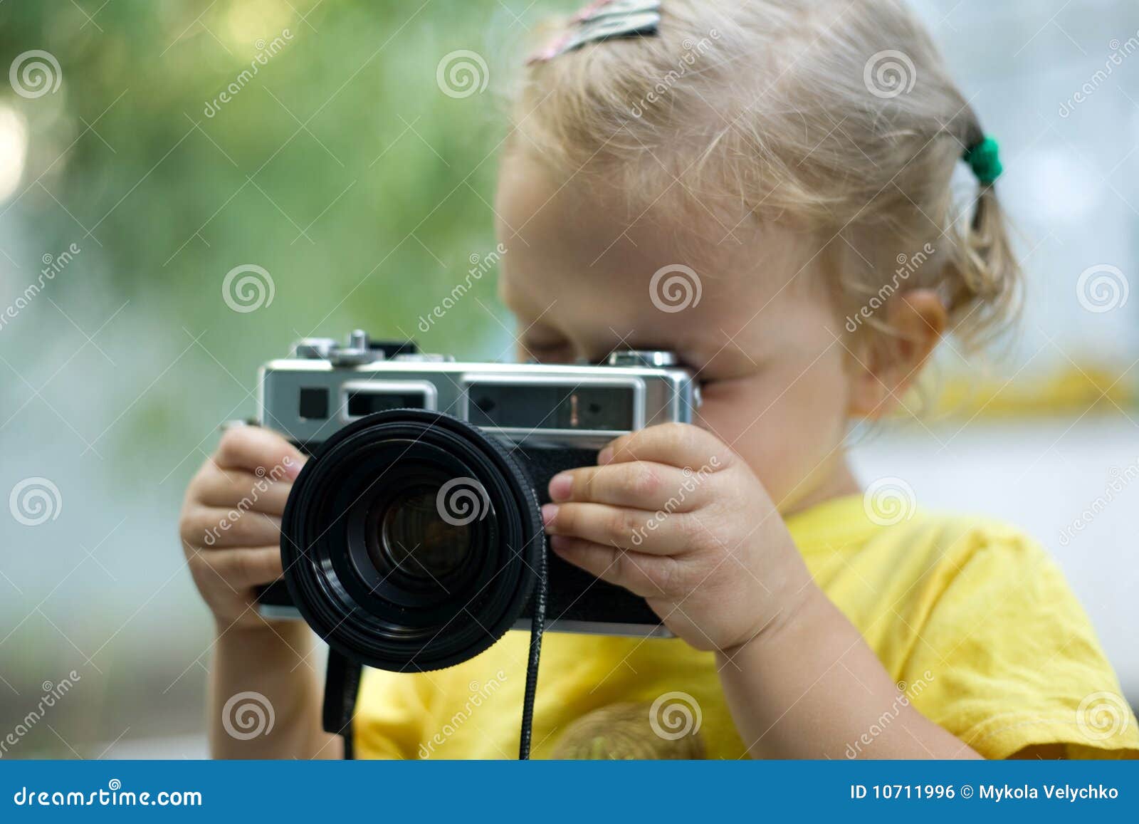 Little photographer stock photo. Image of technology - 10711996