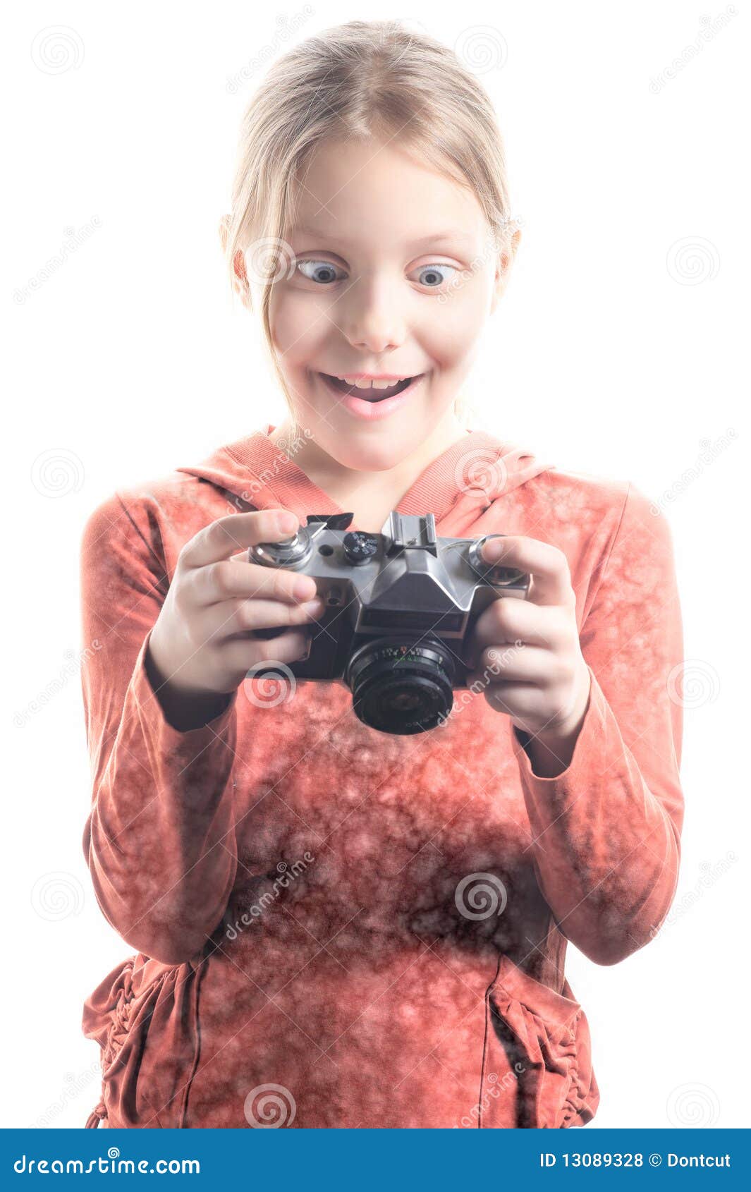 Little photographer stock photo. Image of childhood, offspring - 13089328