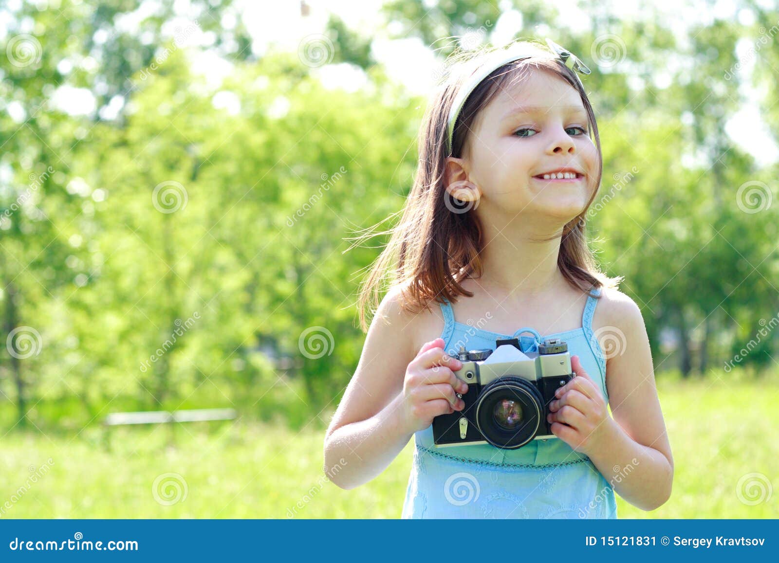 Little photographer stock image. Image of childhood, lifestyle - 15121831