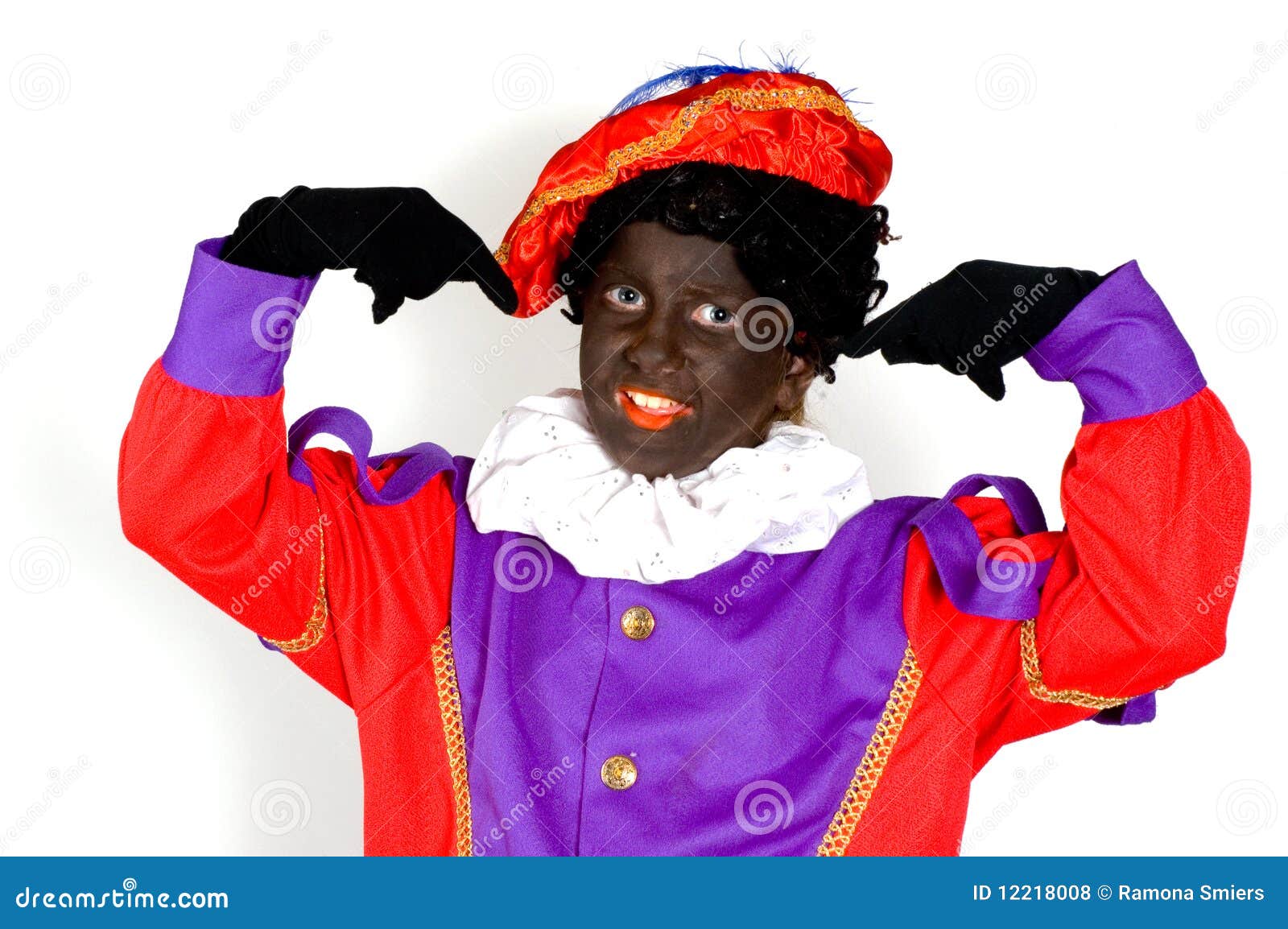 Little Piet , Old Traditional Dutch Celebration Stock Photo - Image of ...