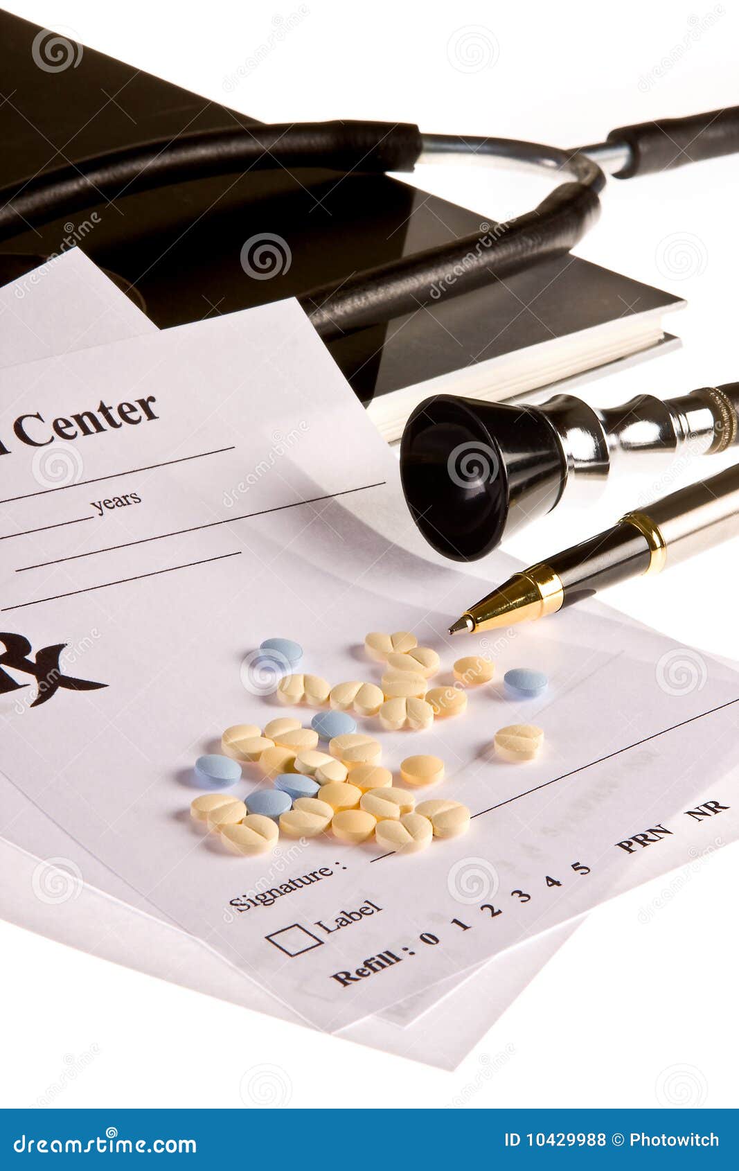 Little pills stock photo. Image of writing, prescriptions - 10429988