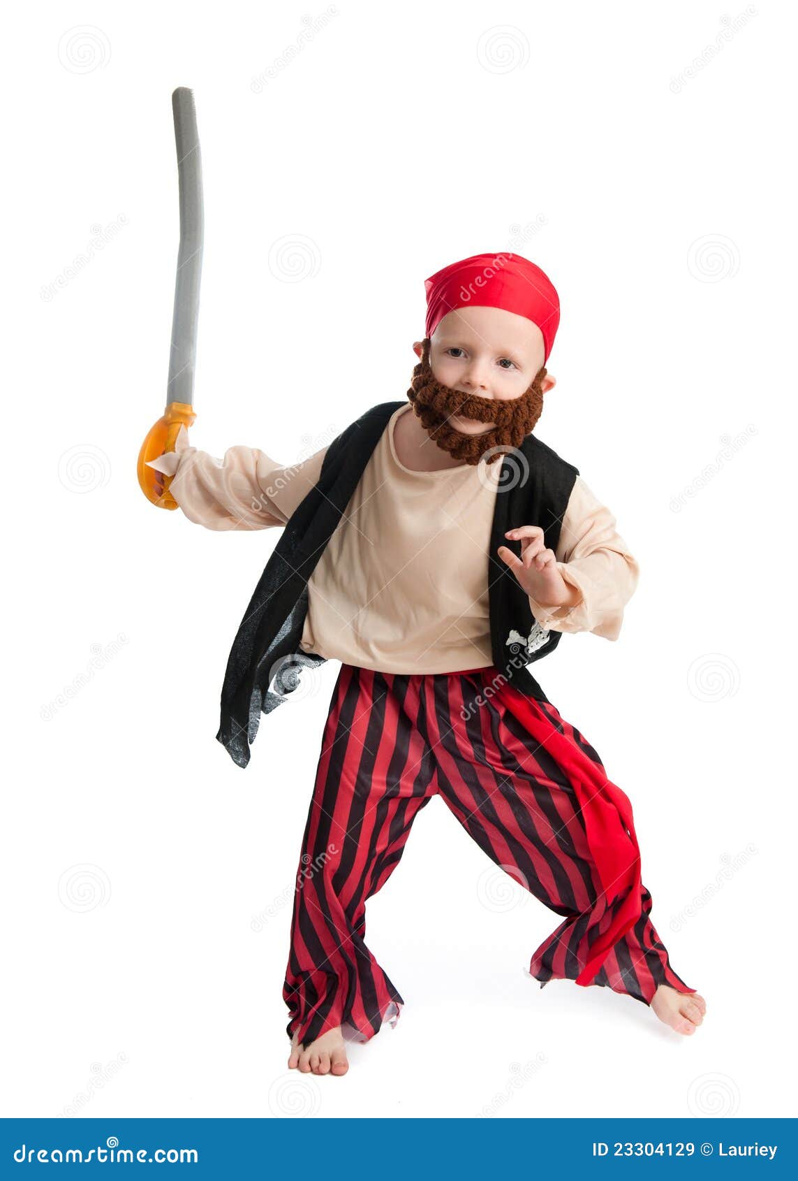 Little Pirate stock image. Image of cute, treating, happy - 23304129