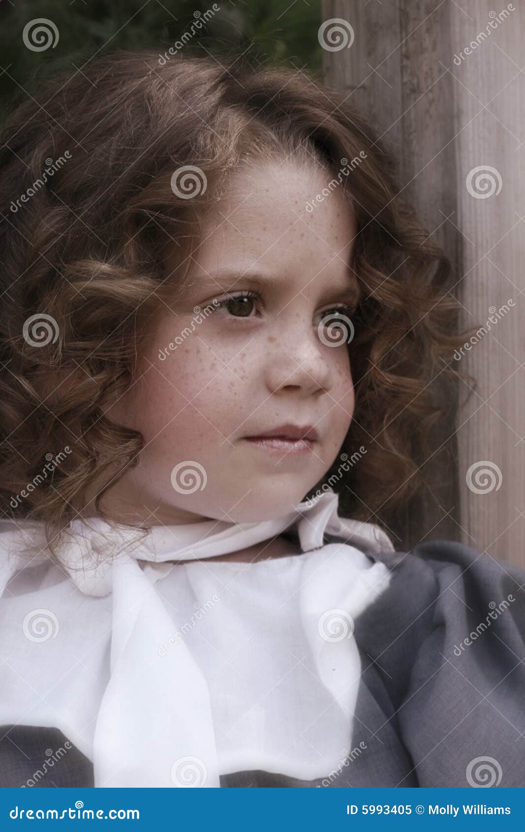 Little prairie Girl stock image. Image of hair, lovely - 5993405