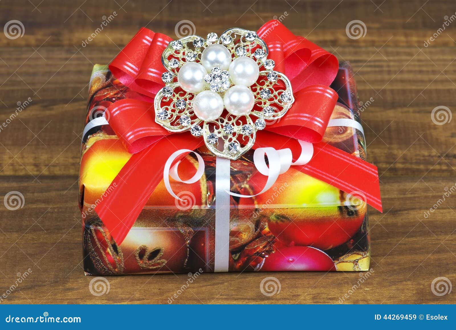 A little present box stock image. Image of pattern, festive - 44269459