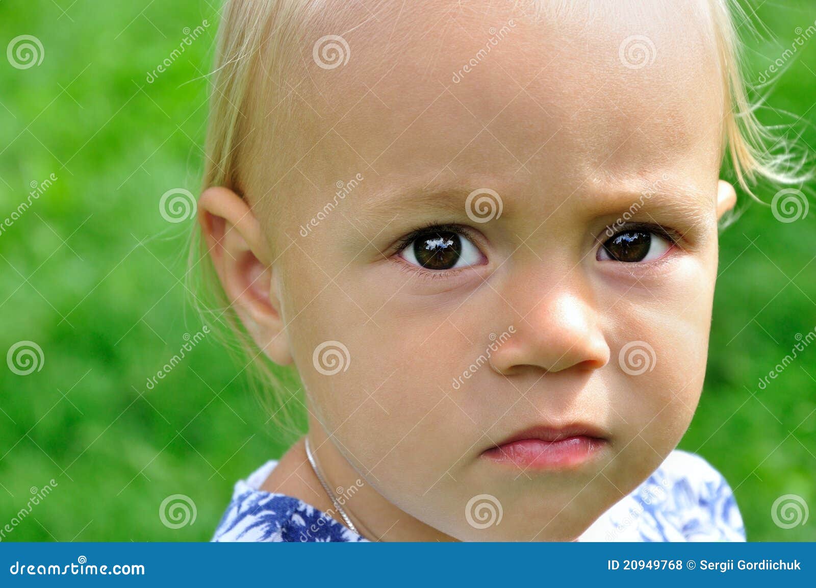 Little pretty child stock photo. Image of baby, facial - 20949768