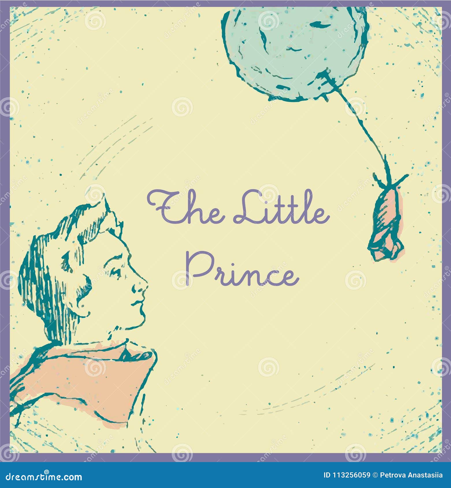 The little prince stock vector. Illustration of antoine - 113256059