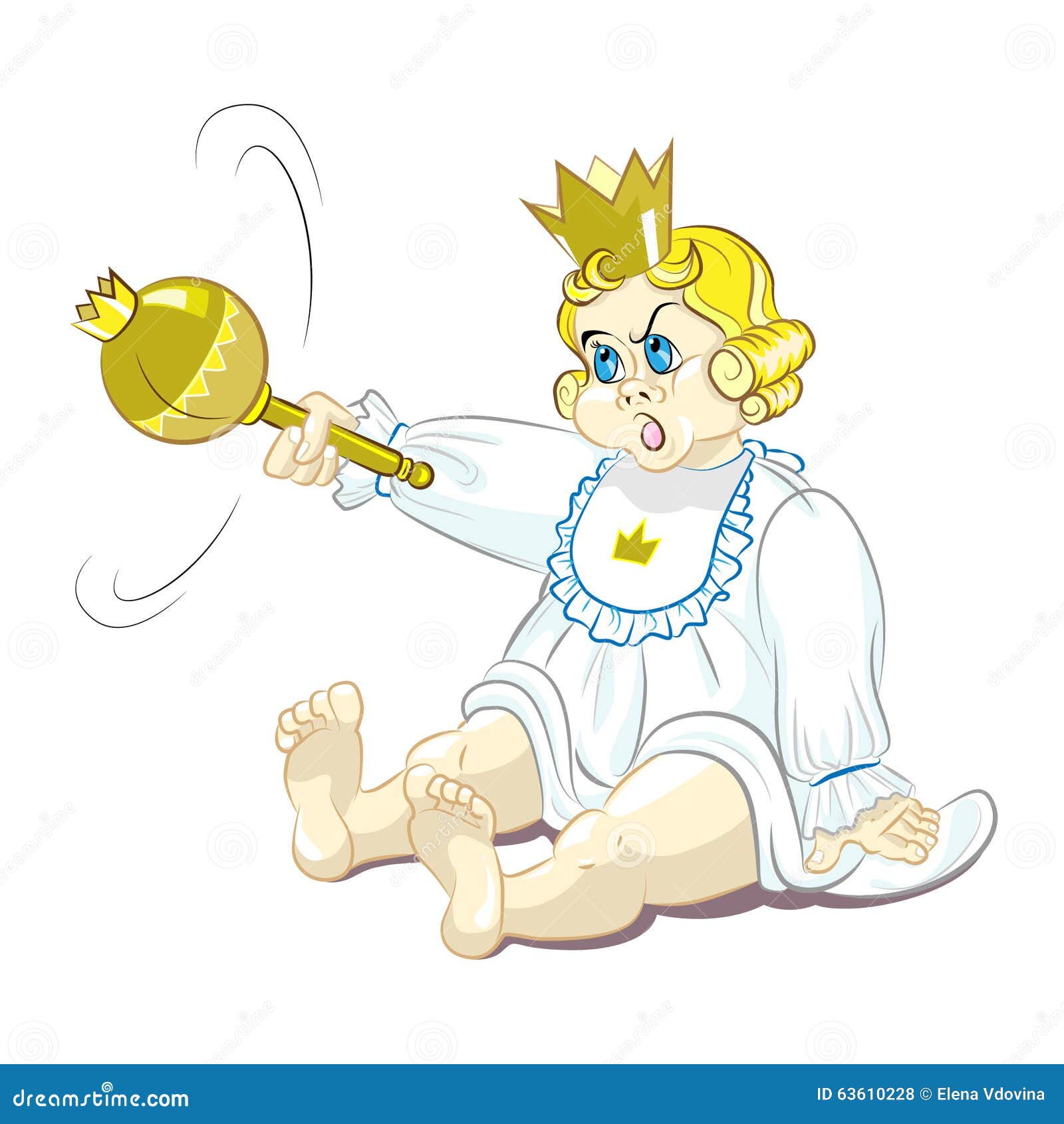 The Spoiled Child Cartoon Vector | CartoonDealer.com #35684301