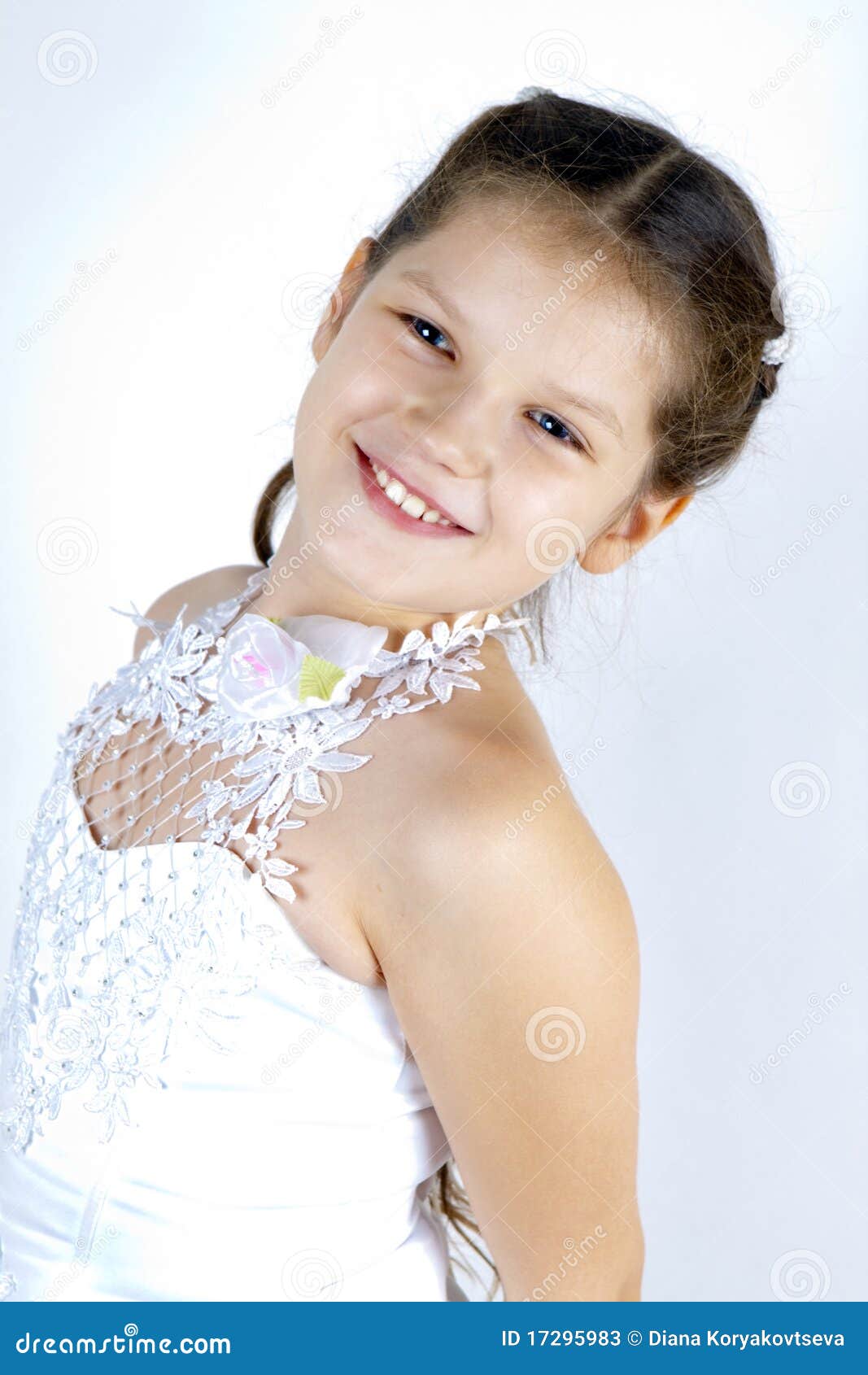 Little Princess stock image. Image of eyes, blue, festive - 17295983