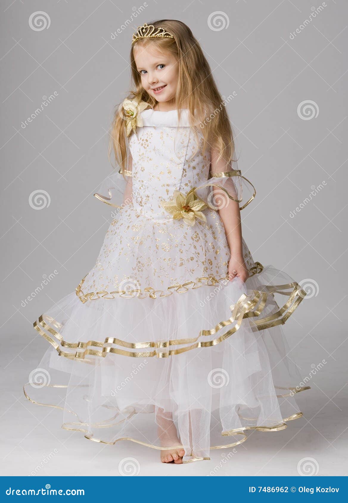 Little princess stock photo. Image of happy, clothing - 7486962