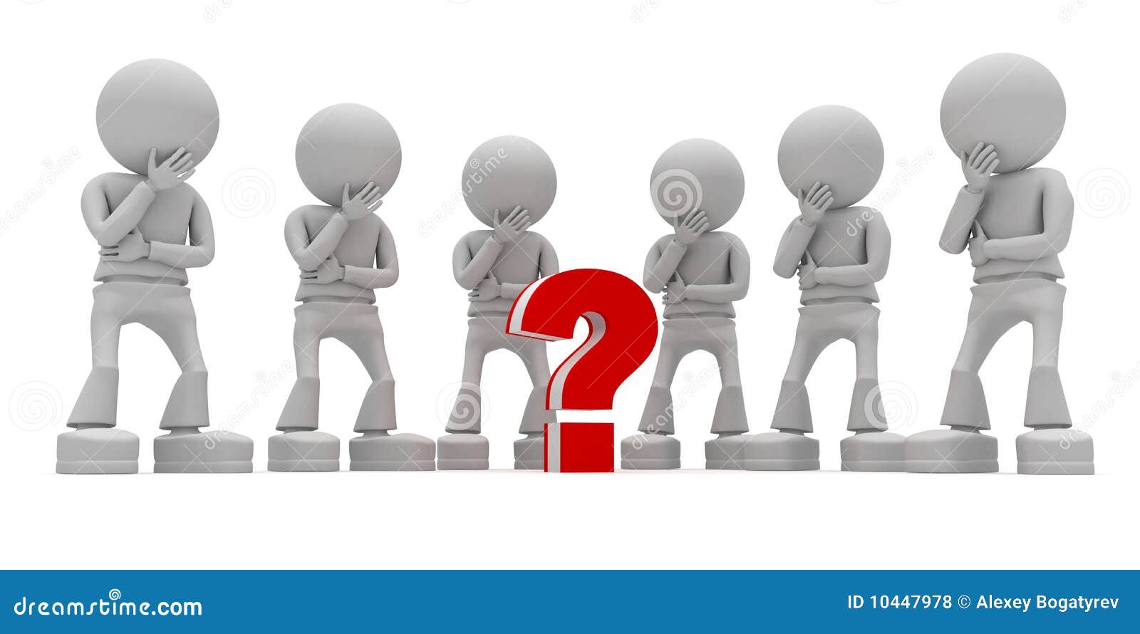 Little question stock illustration. Illustration of person - 10447978