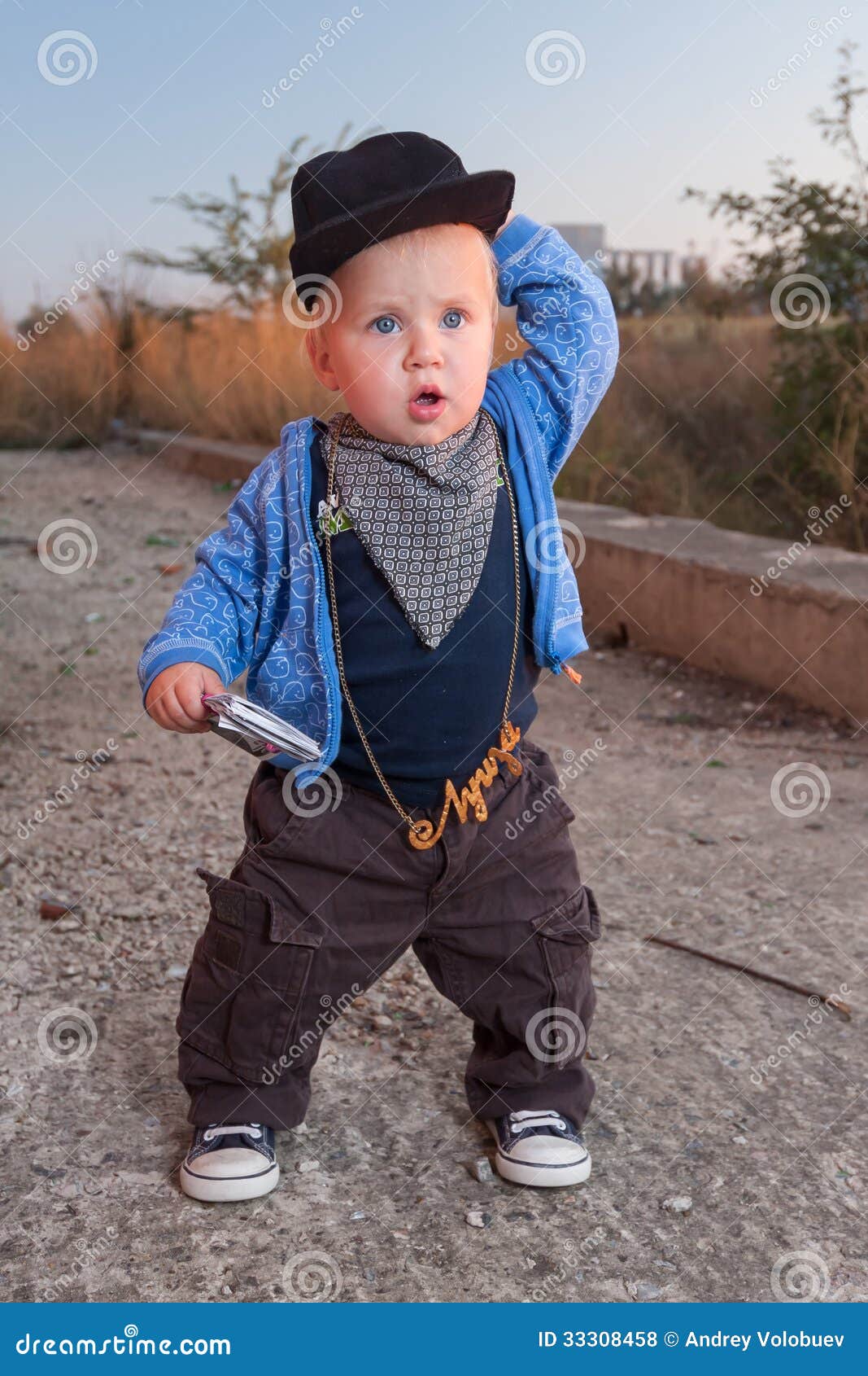 Little rapper stock photo. Image of wall, child, destroyed - 33308458