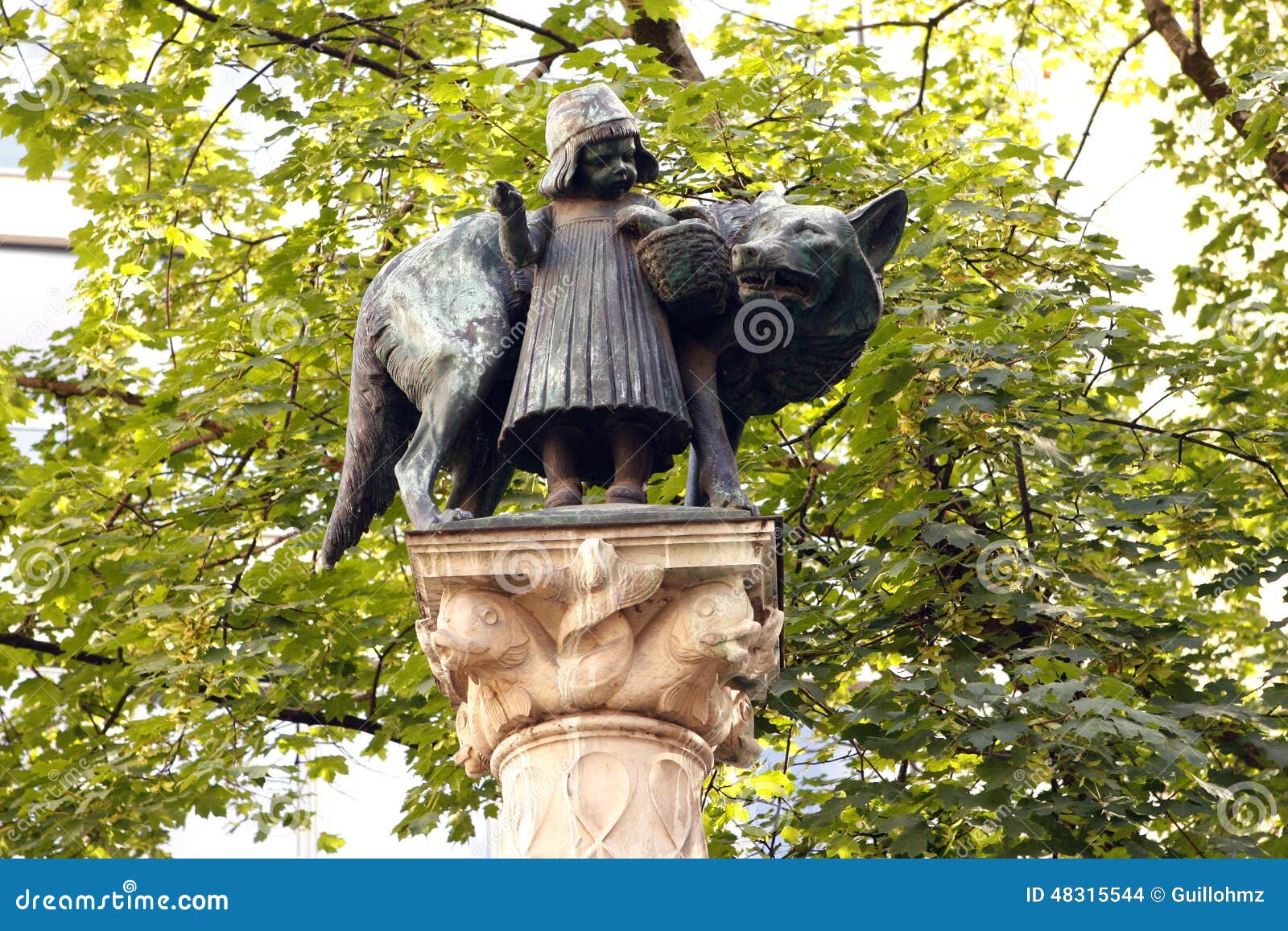 Little red Cap - Munich stock photo. Image of souvenir - 48315544