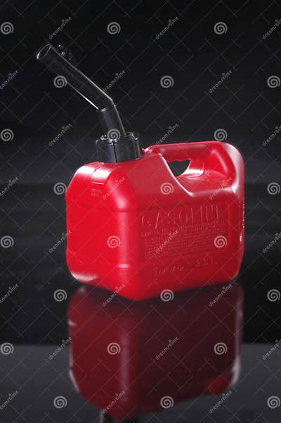 Little Red Gas Can stock image. Image of regular, conserve - 276677