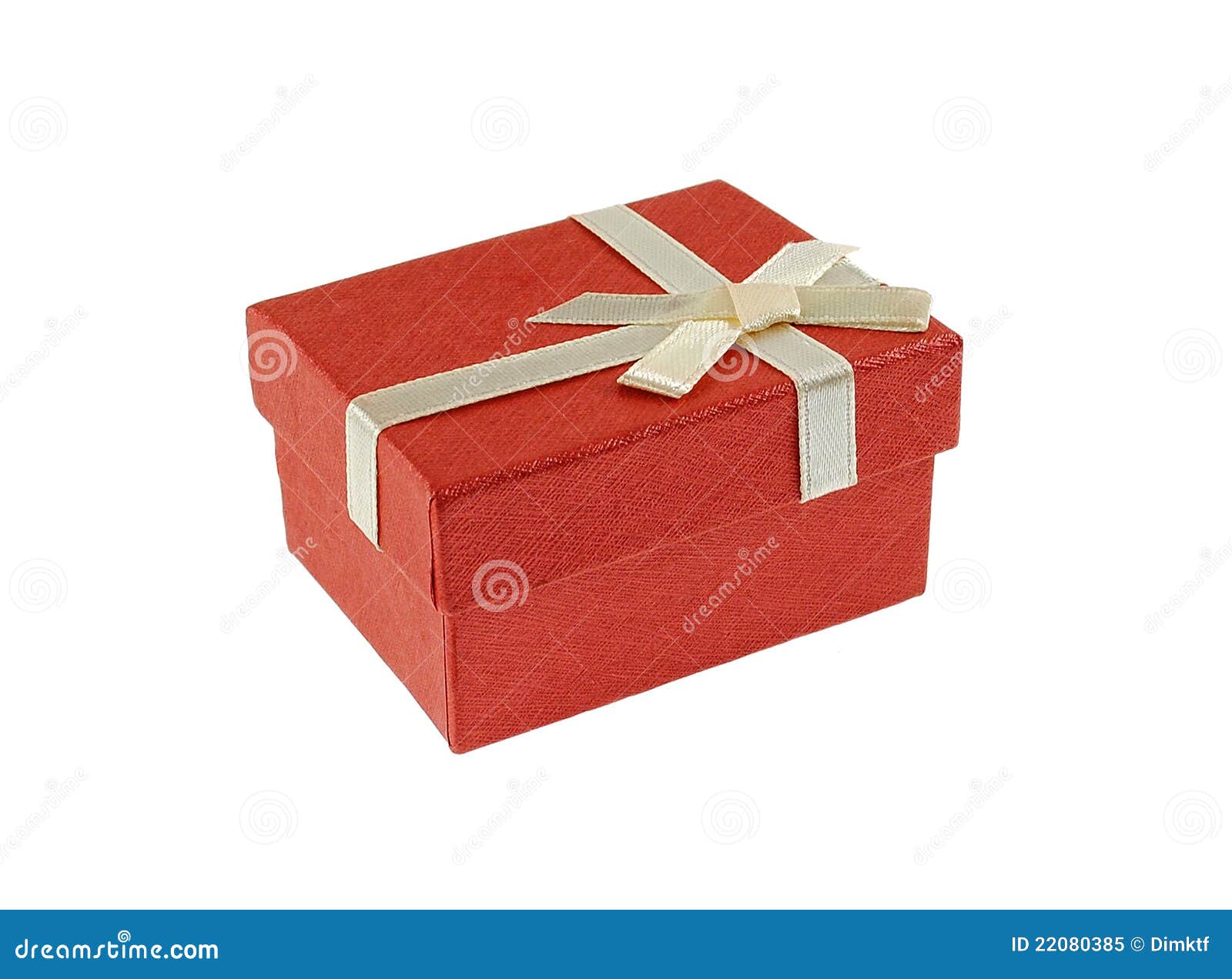 Little red gift box stock image. Image of love, present - 22080385