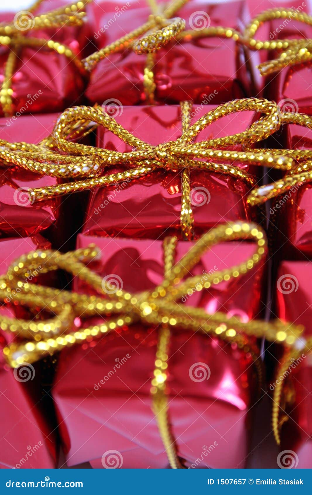 Little red gifts stock image. Image of cutout, occasion - 1507657