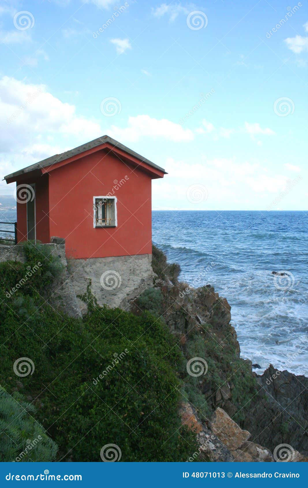 Little Red House stock image. Image of rocks, little - 48071013