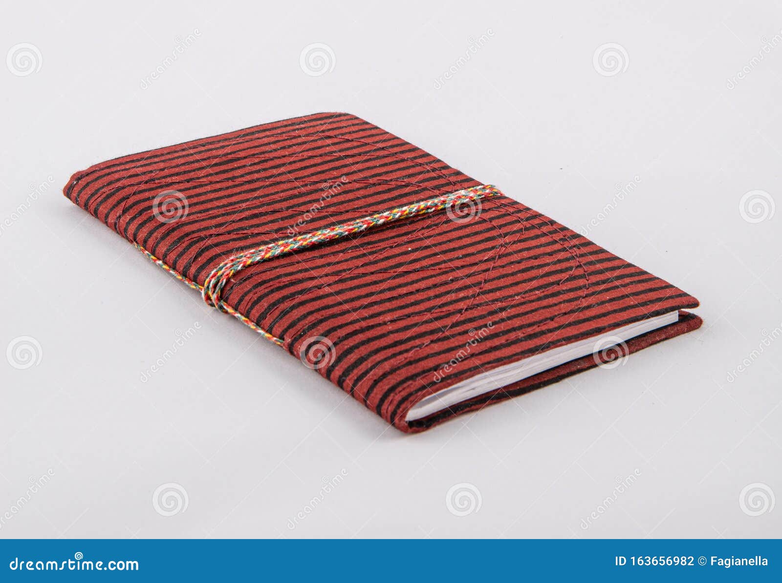 Little Red Indian Style Notebook, with String To Keep it Closed Stock ...