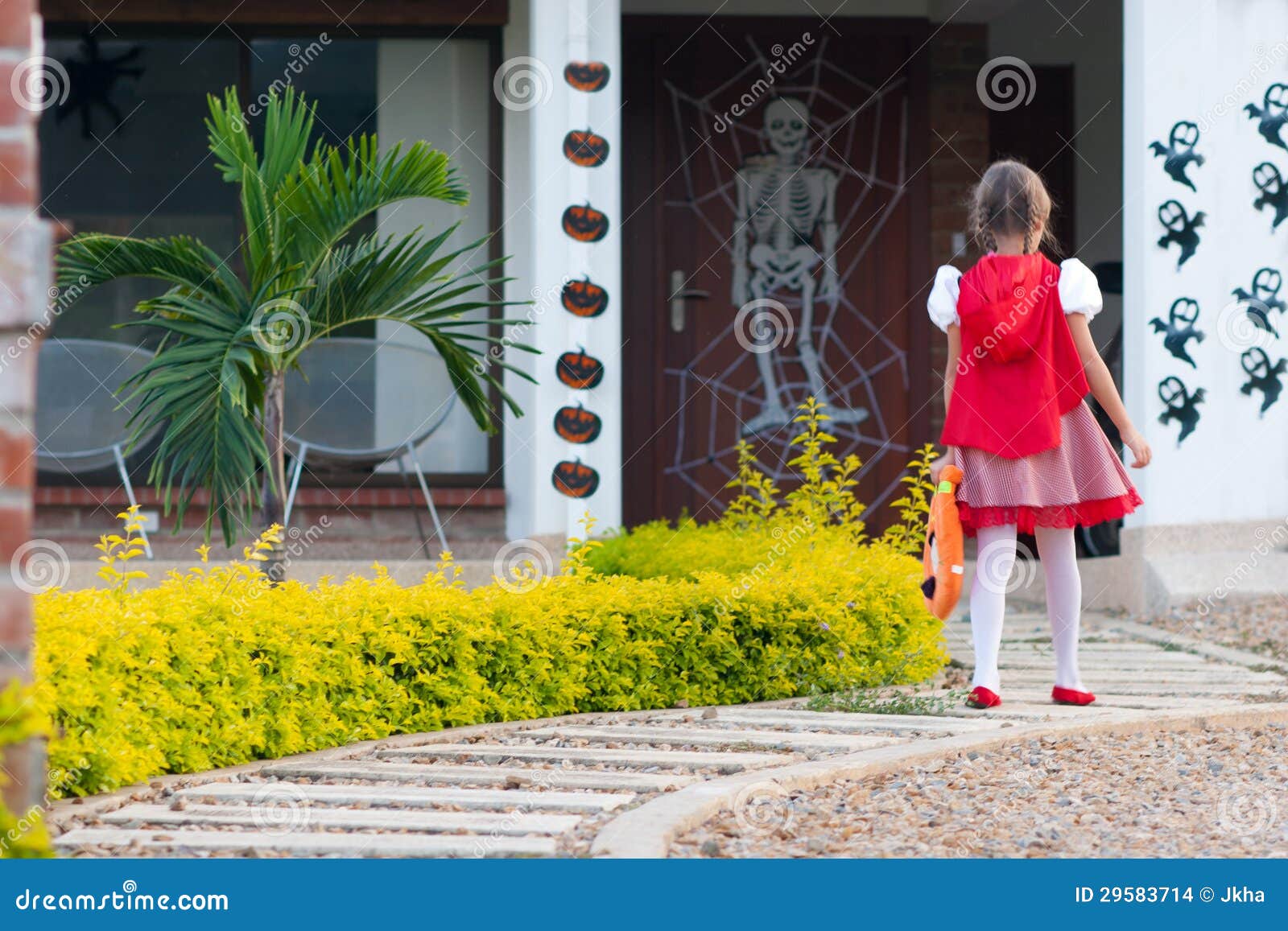 Little Red Riding Hood stock photo. Image of beautiful - 29583714