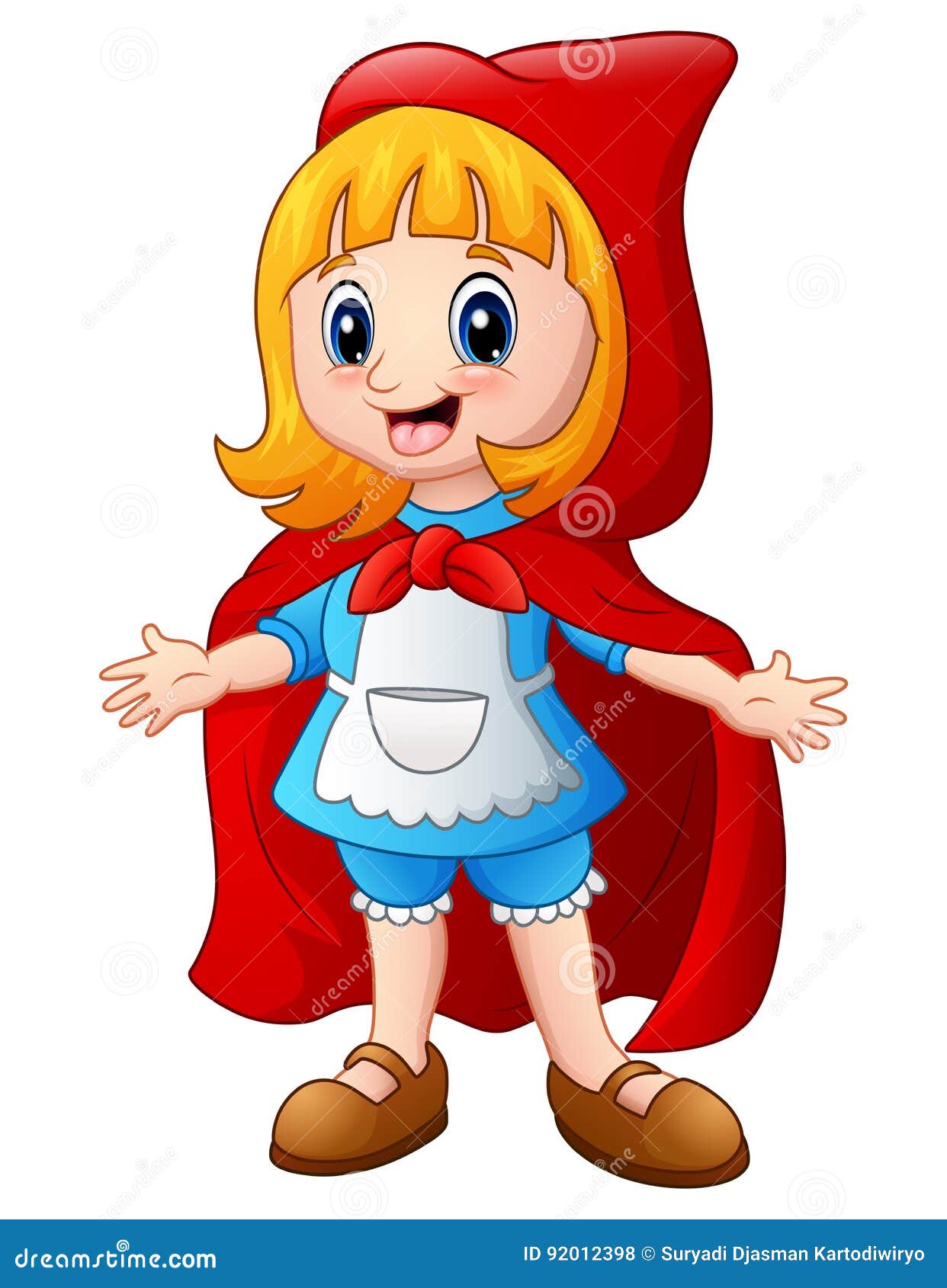 Little red riding hood stock vector. Illustration of children - 92012398