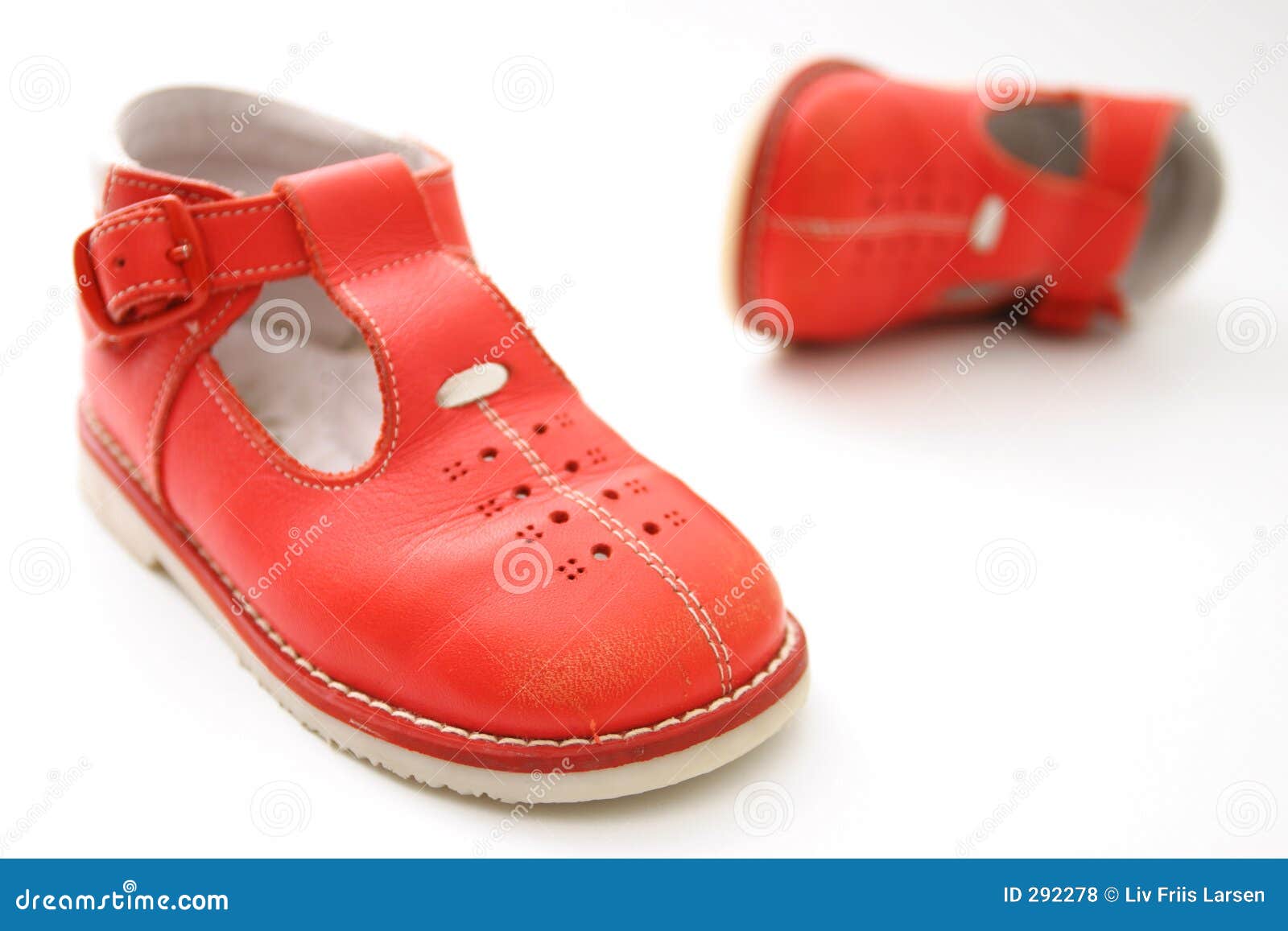 Little red shoes stock photo. Image of steps, isolated - 292278