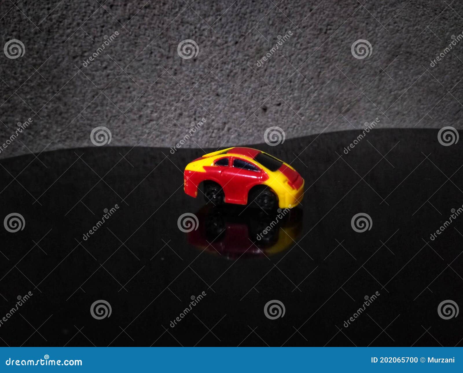 Little red toy car stock photo. Image of mini, little - 202065700