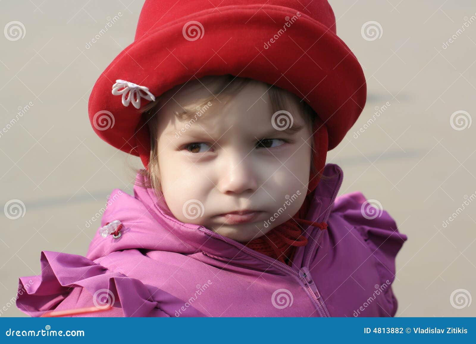 Little resentment girl stock photo. Image of daughter - 4813882