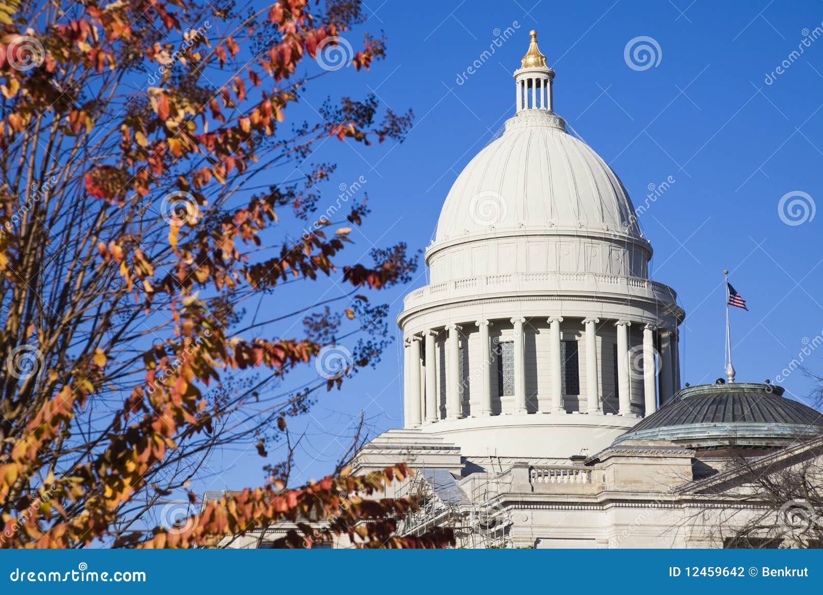Little Rock, Arkansas - State Capitol Stock Photo - Image of capitol ...