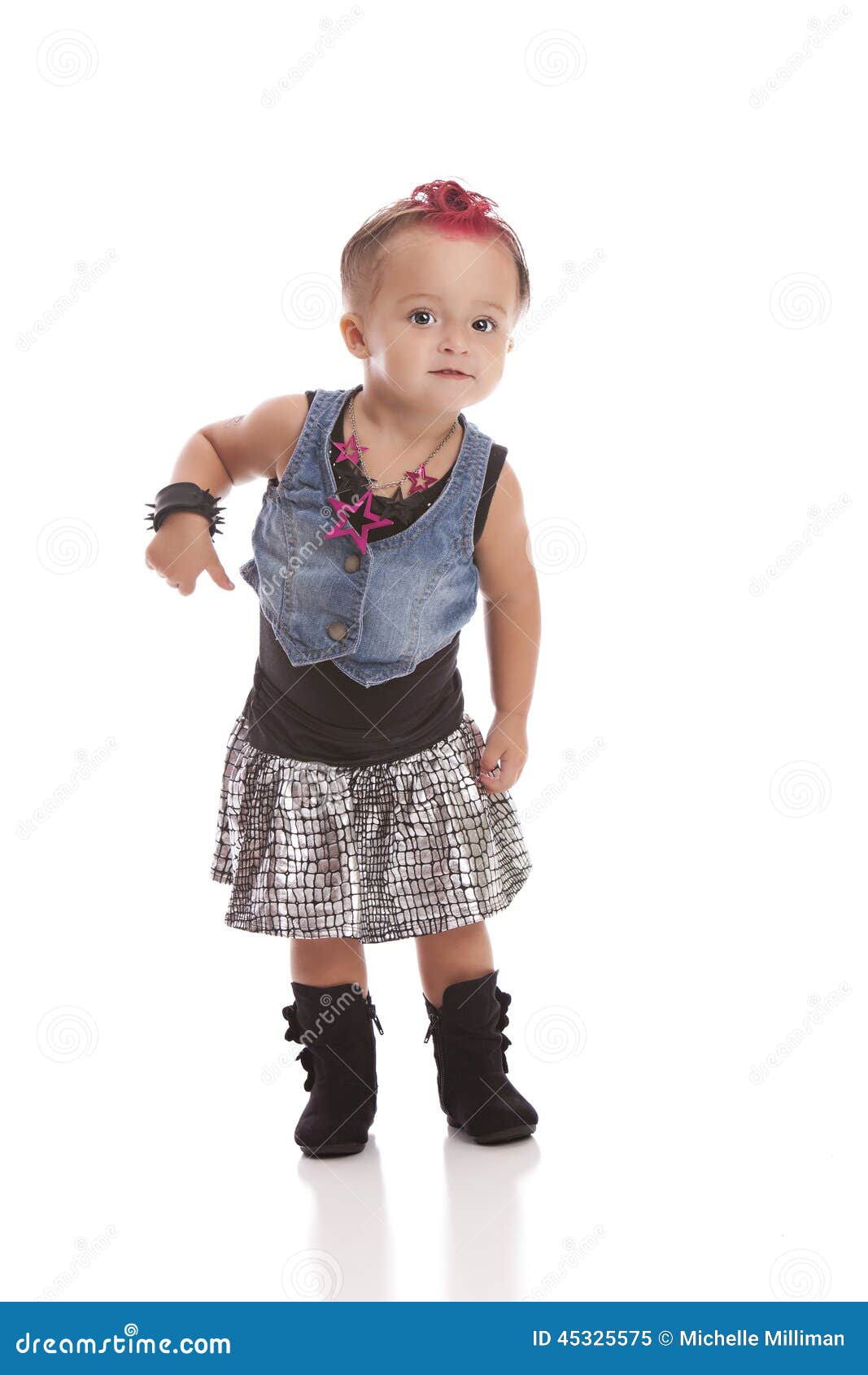 Little Rockstar stock image. Image of imagination, star - 45325575