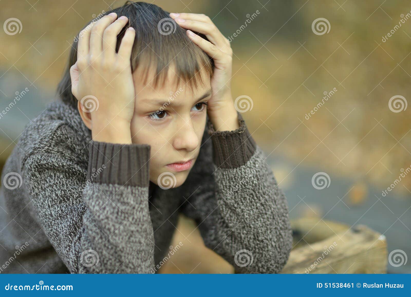 Little sad boy stock image. Image of face, sweater, young - 51538461