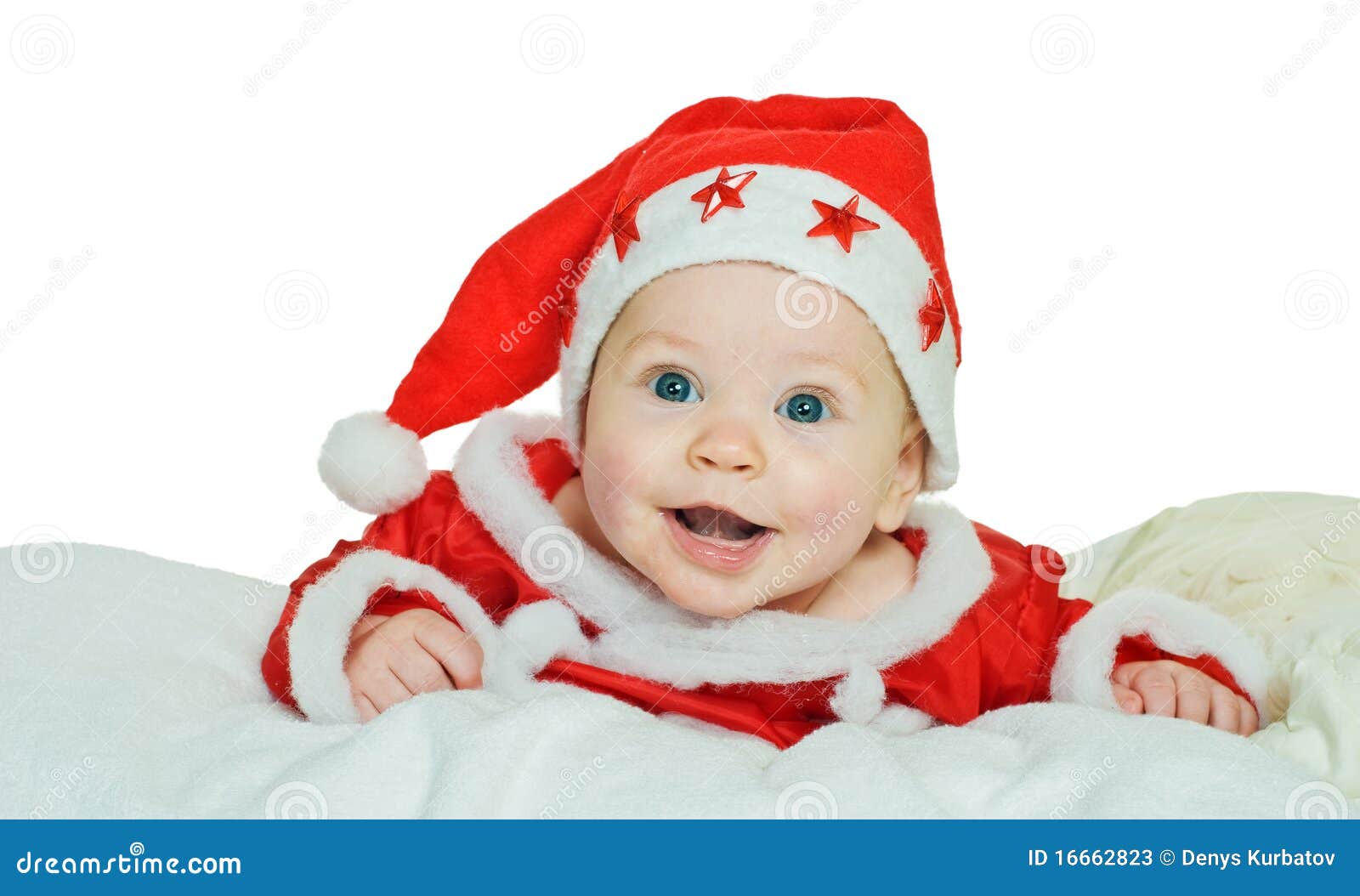 Little santa stock image. Image of smiling, looking, funny - 16662823