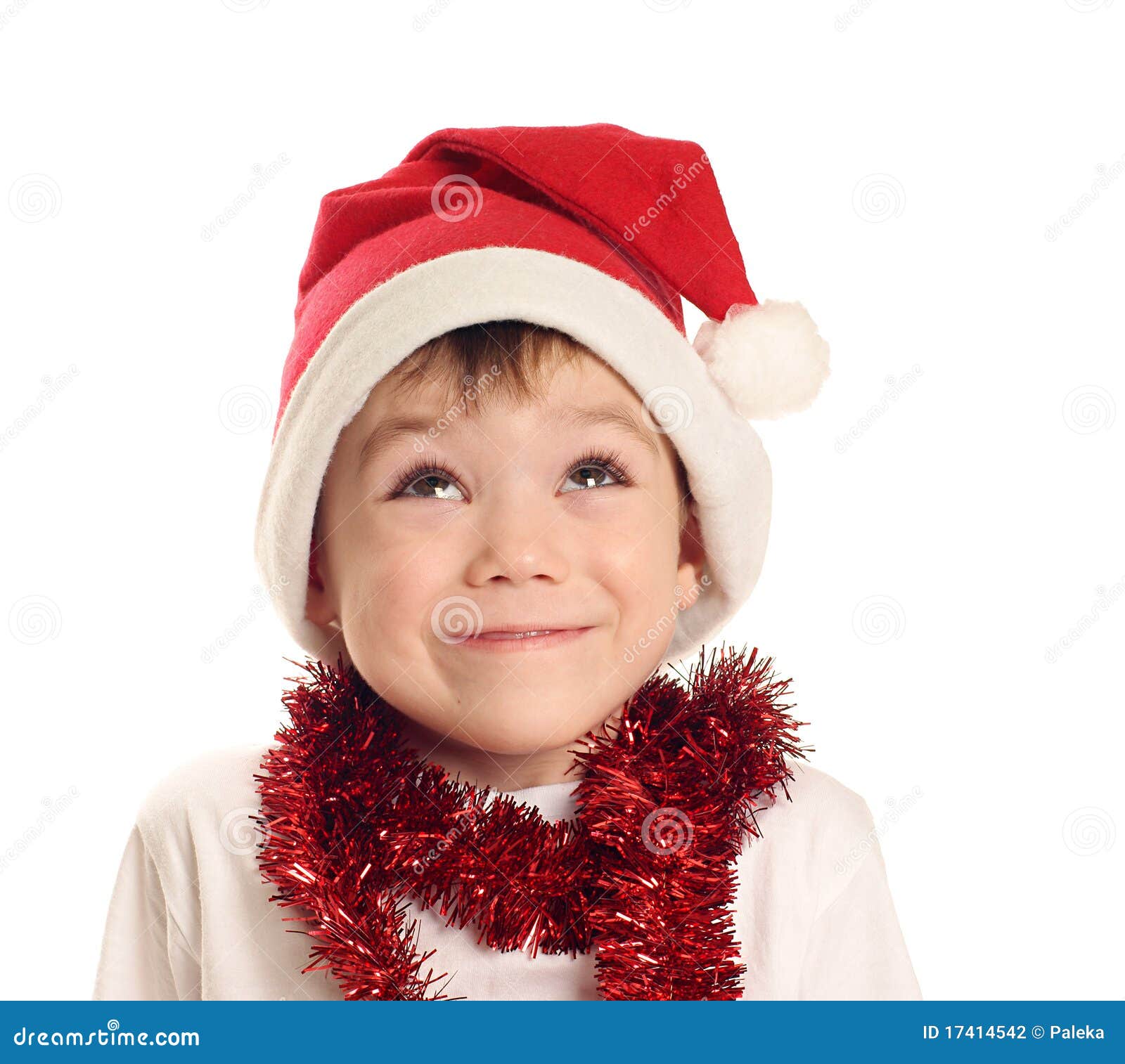 Little Santa stock photo. Image of close, childhood, male - 17414542