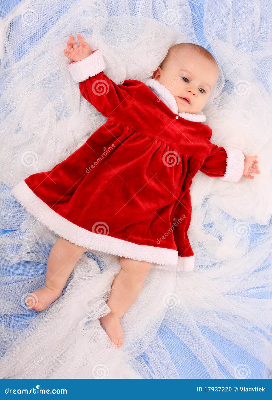 Little Santa. stock photo. Image of costume, adorable - 17937220
