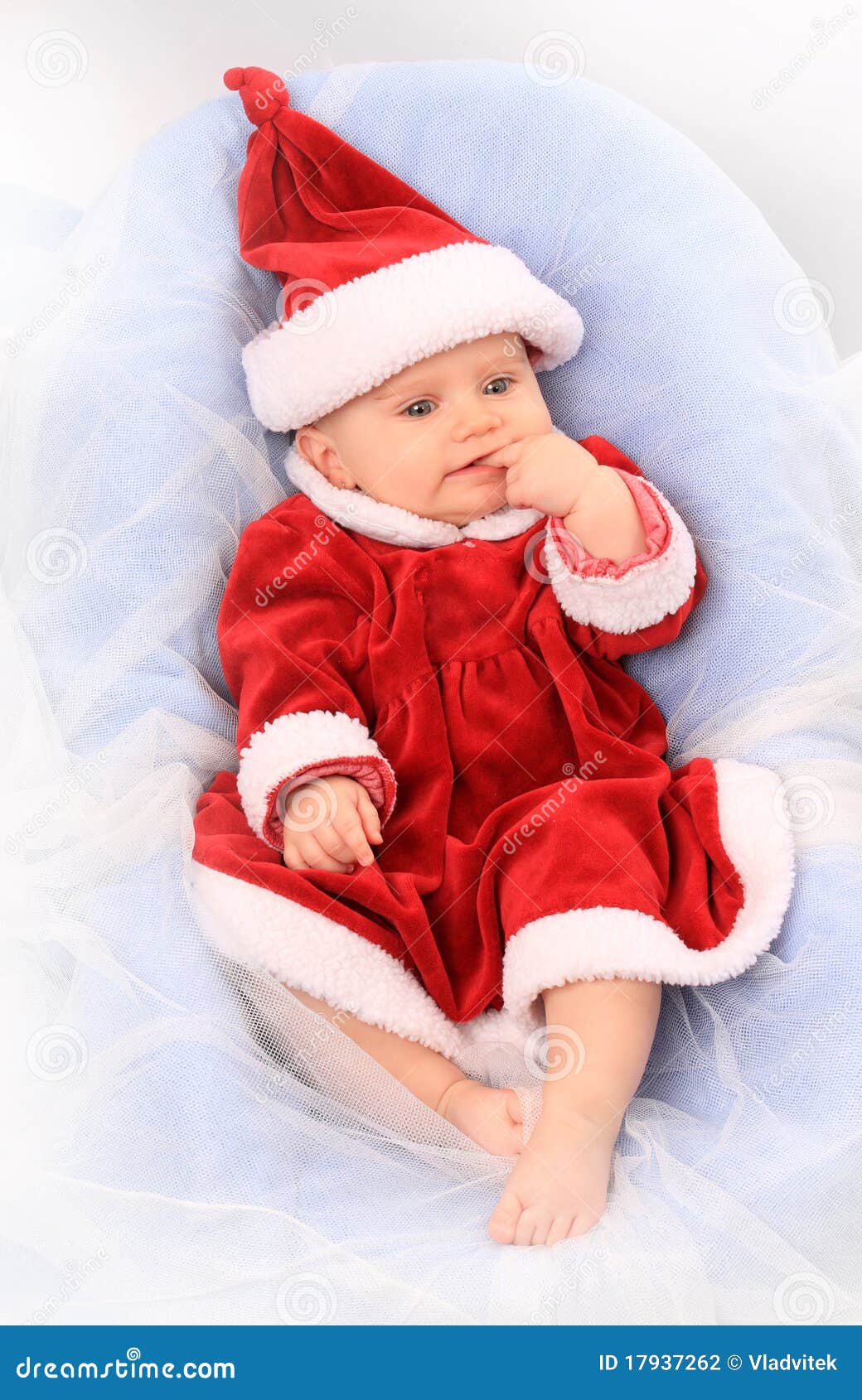 Little Santa. stock photo. Image of born, happy, caucasian - 17937262