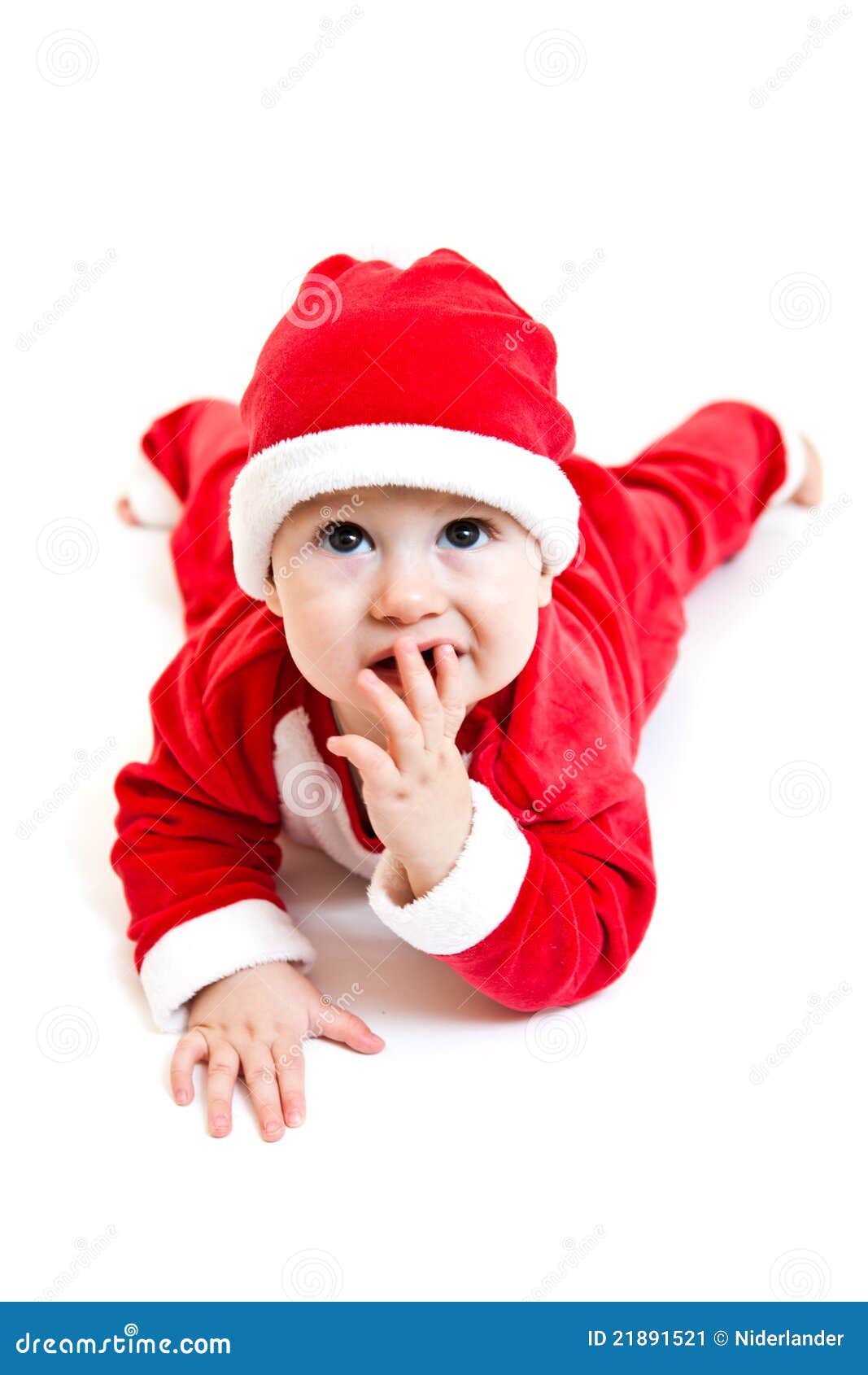Little Santa stock image. Image of head, claus, tranquil - 21891521
