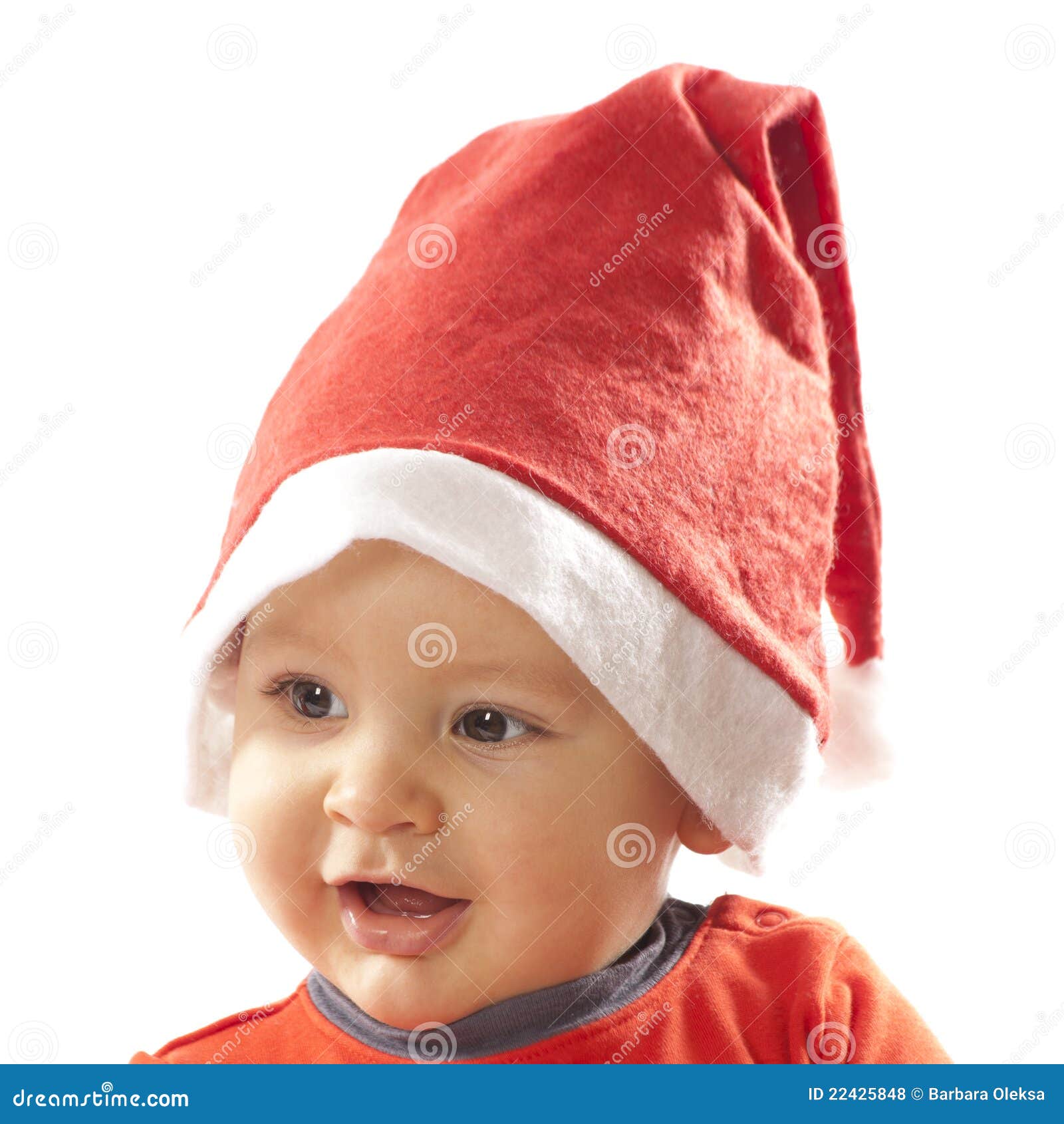 Little Santa stock photo. Image of smiling, cheerful - 22425848