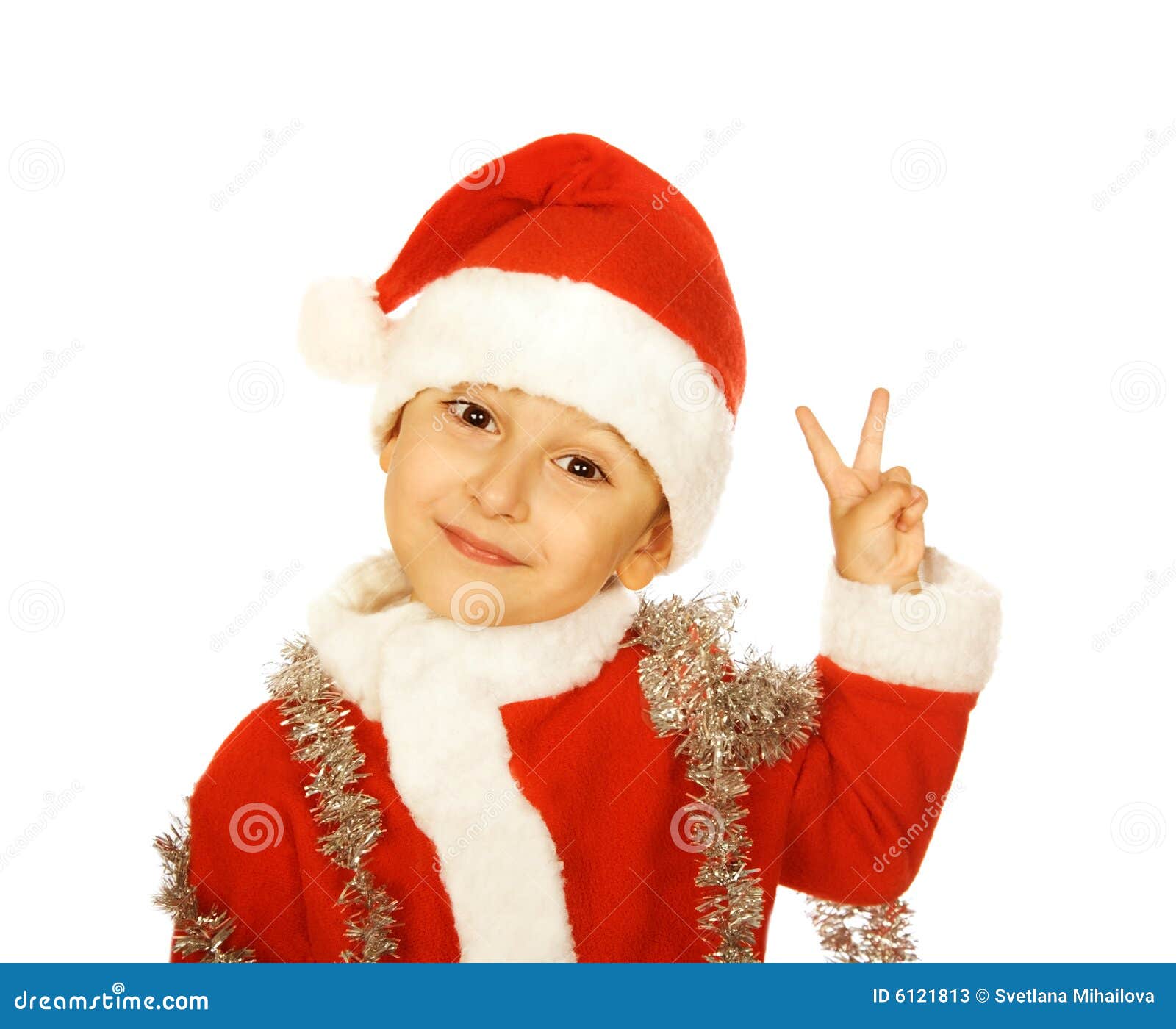 Little Santa Claus stock image. Image of claus, christmas - 6121813