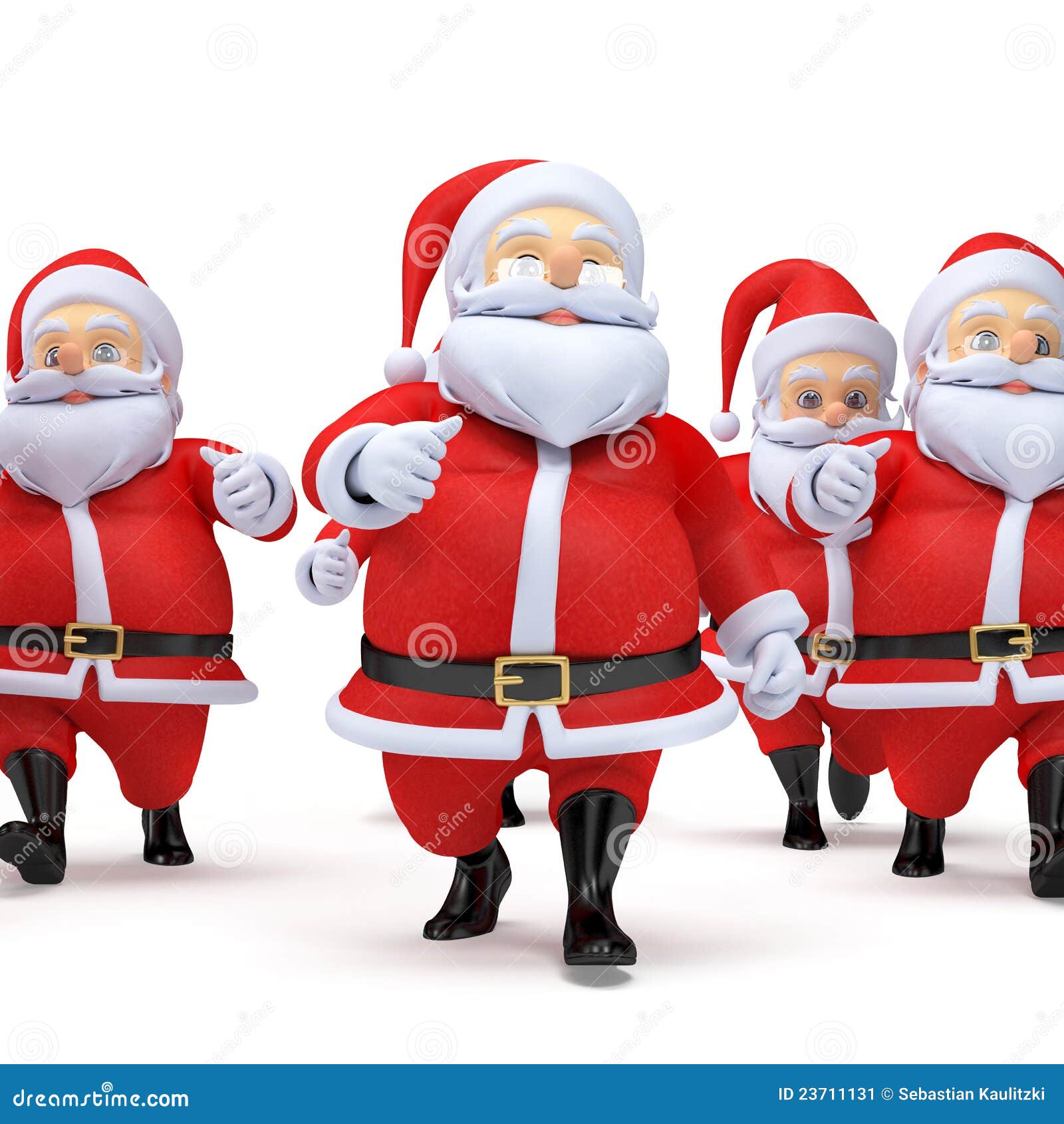 Little santas stock illustration. Illustration of merry - 23711131