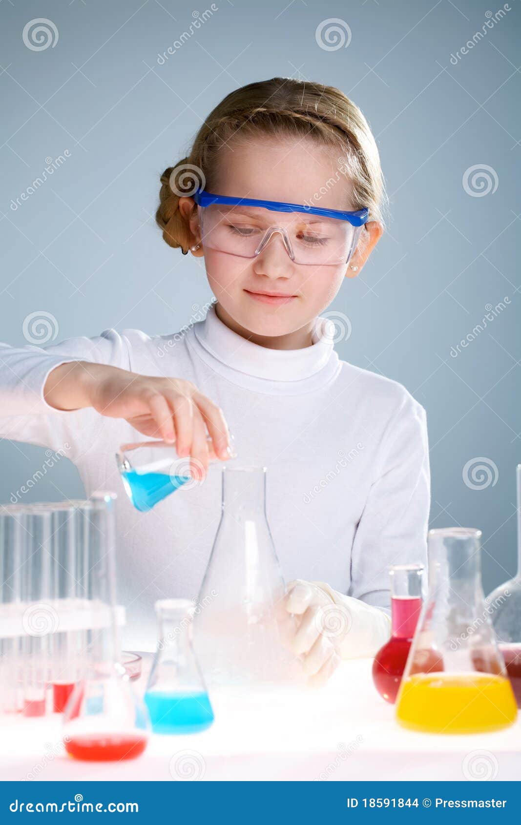 Little scientist stock photo. Image of bottle, chemist - 18591844