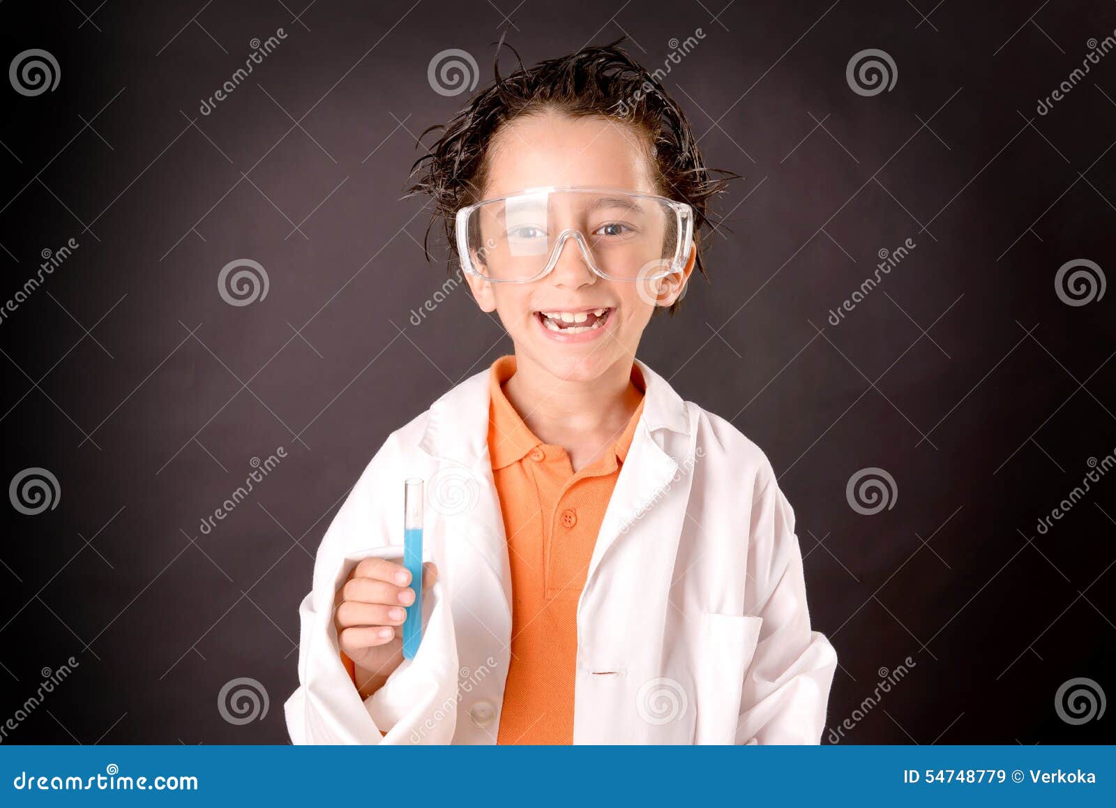 Little scientist stock image. Image of eyeglasses, looking - 54748779