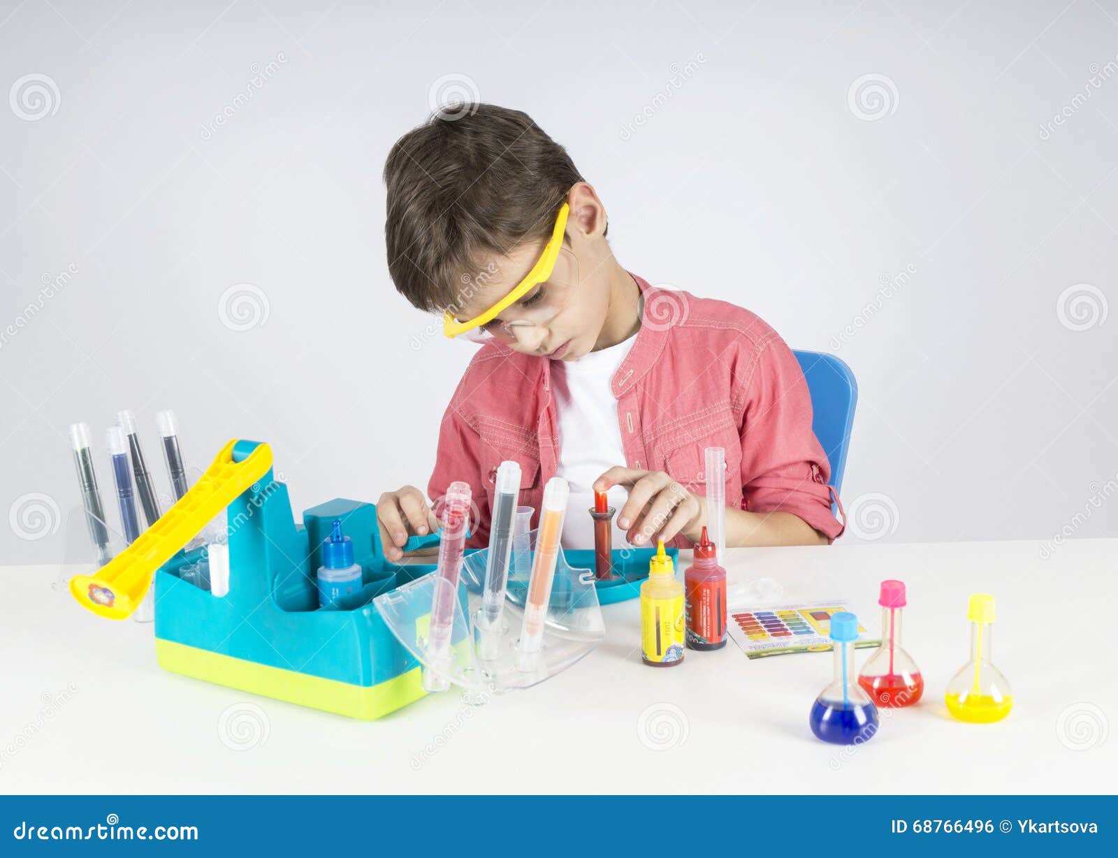 Little scientist stock photo. Image of chemical, background - 68766496