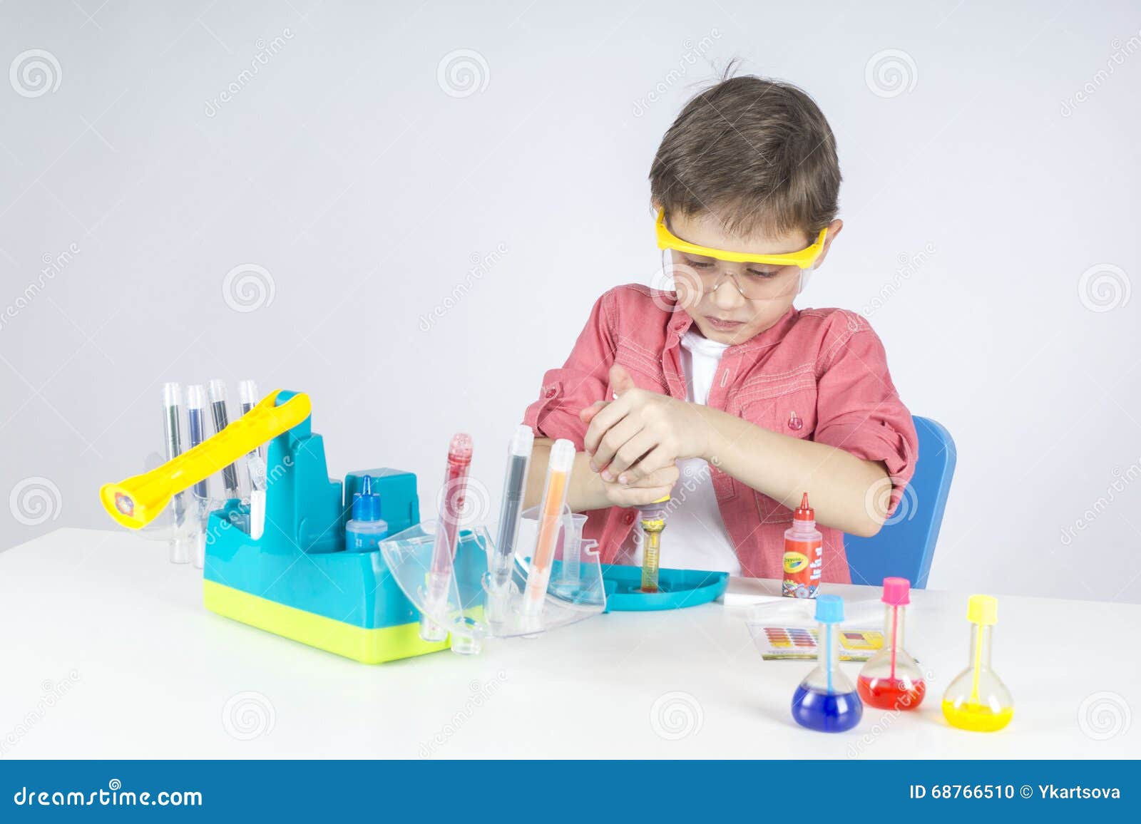 Little scientist stock photo. Image of impression, laboratory - 68766510