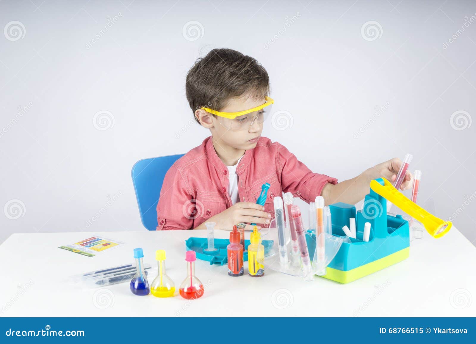Little scientist stock image. Image of maker, laboratory - 68766515