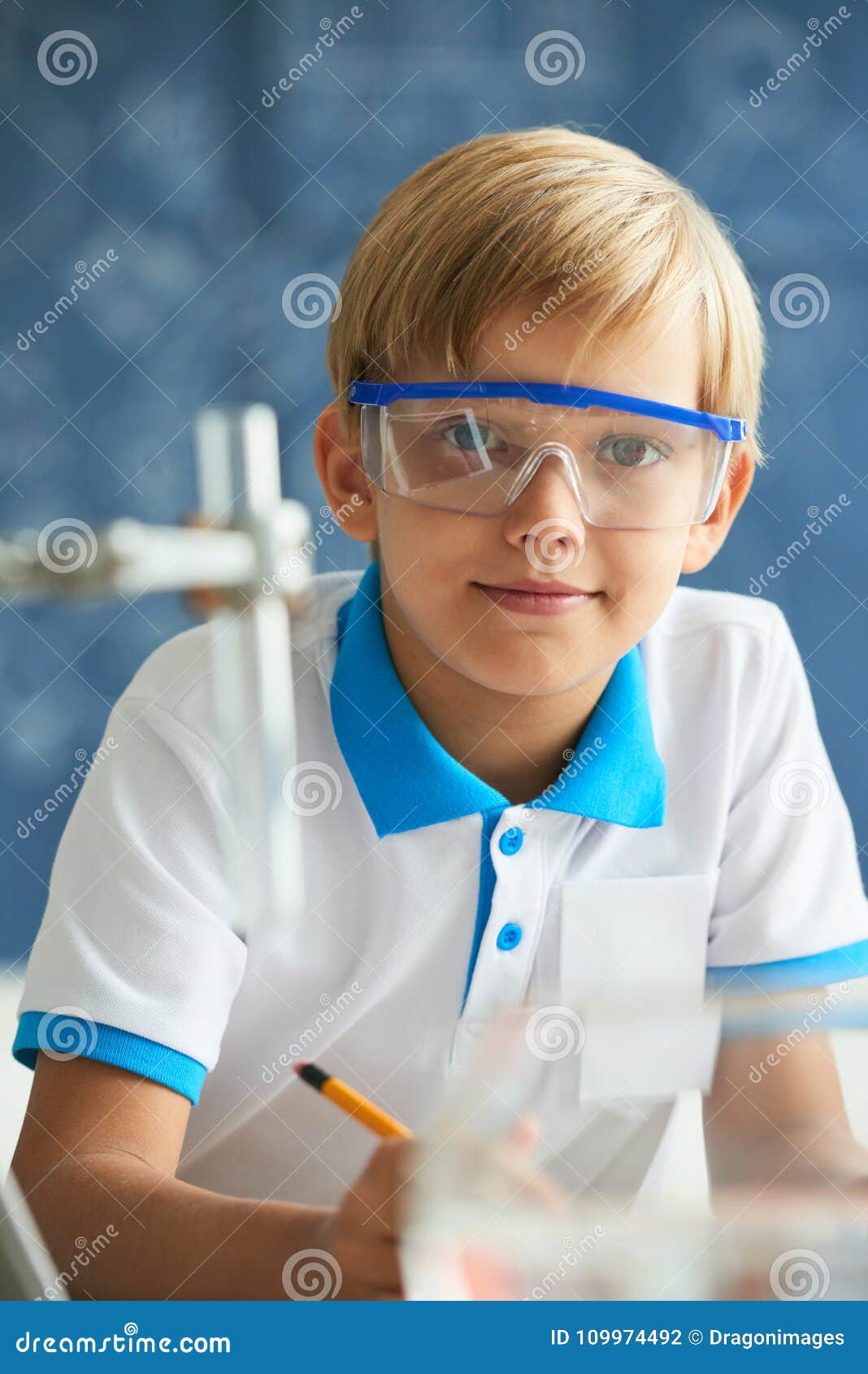 Little scientist stock photo. Image of laboratory, conducting - 109974492