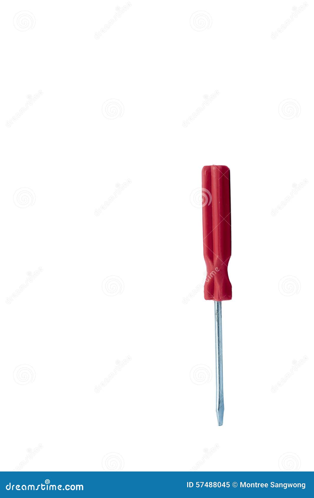 Little screwdriver red stock image. Image of construction - 57488045
