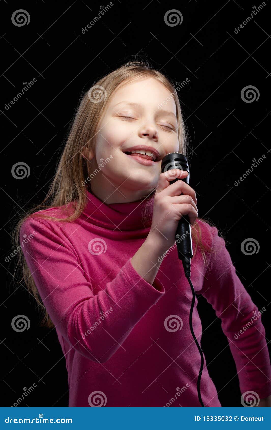Little singer stock photo. Image of audio, musician, human - 13335032